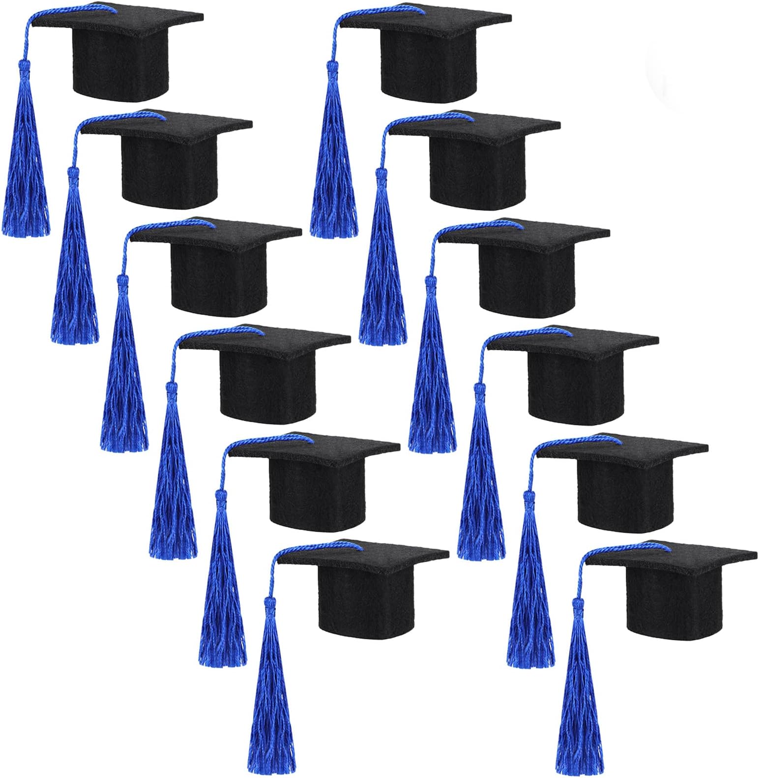 Amazon.com: Amosfun 5pcs Mini Graduation Cap for Craft Small Bachelor ...