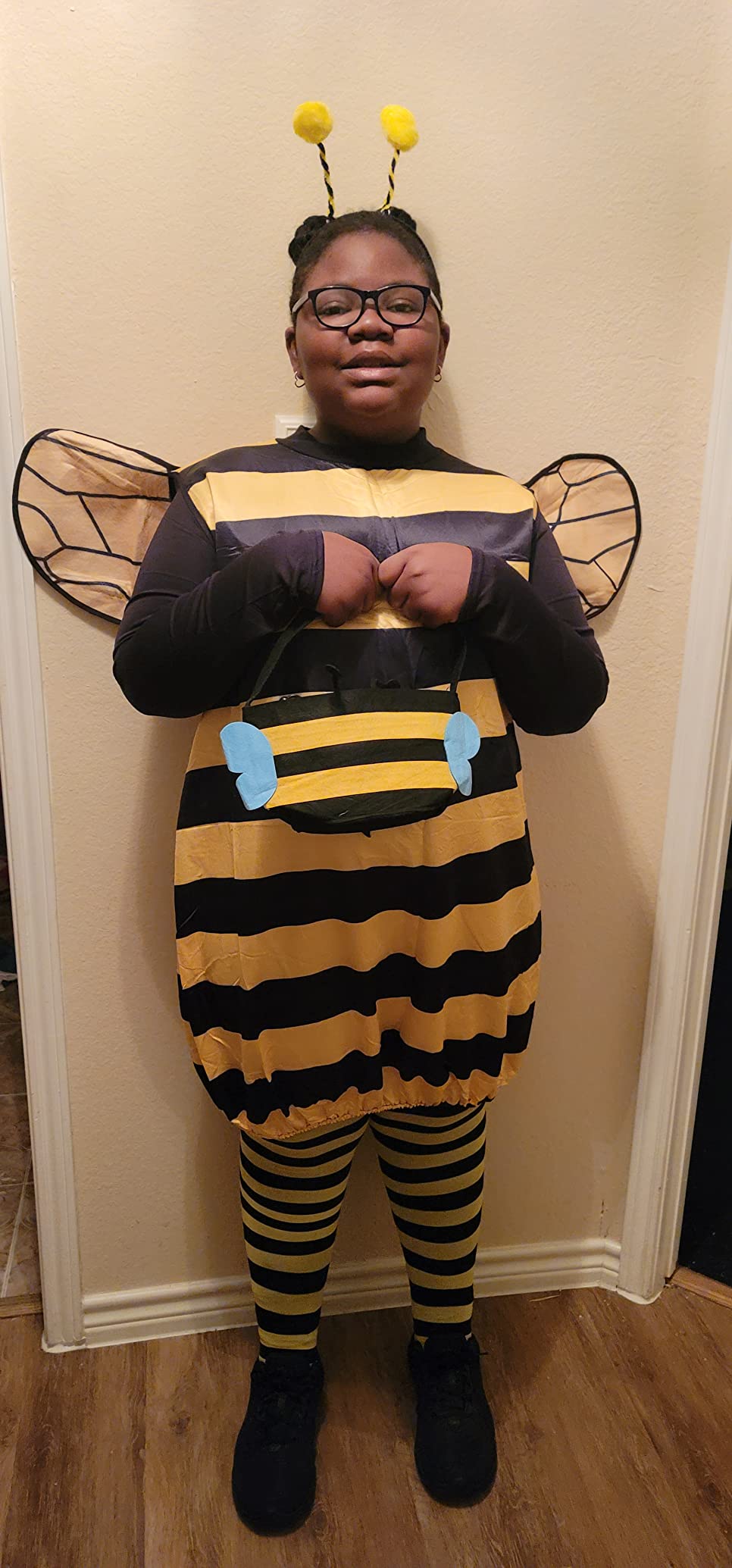 $7/mo - Finance Janmercy Bee Costume Kit Halloween Bee Cosplay Costume ...