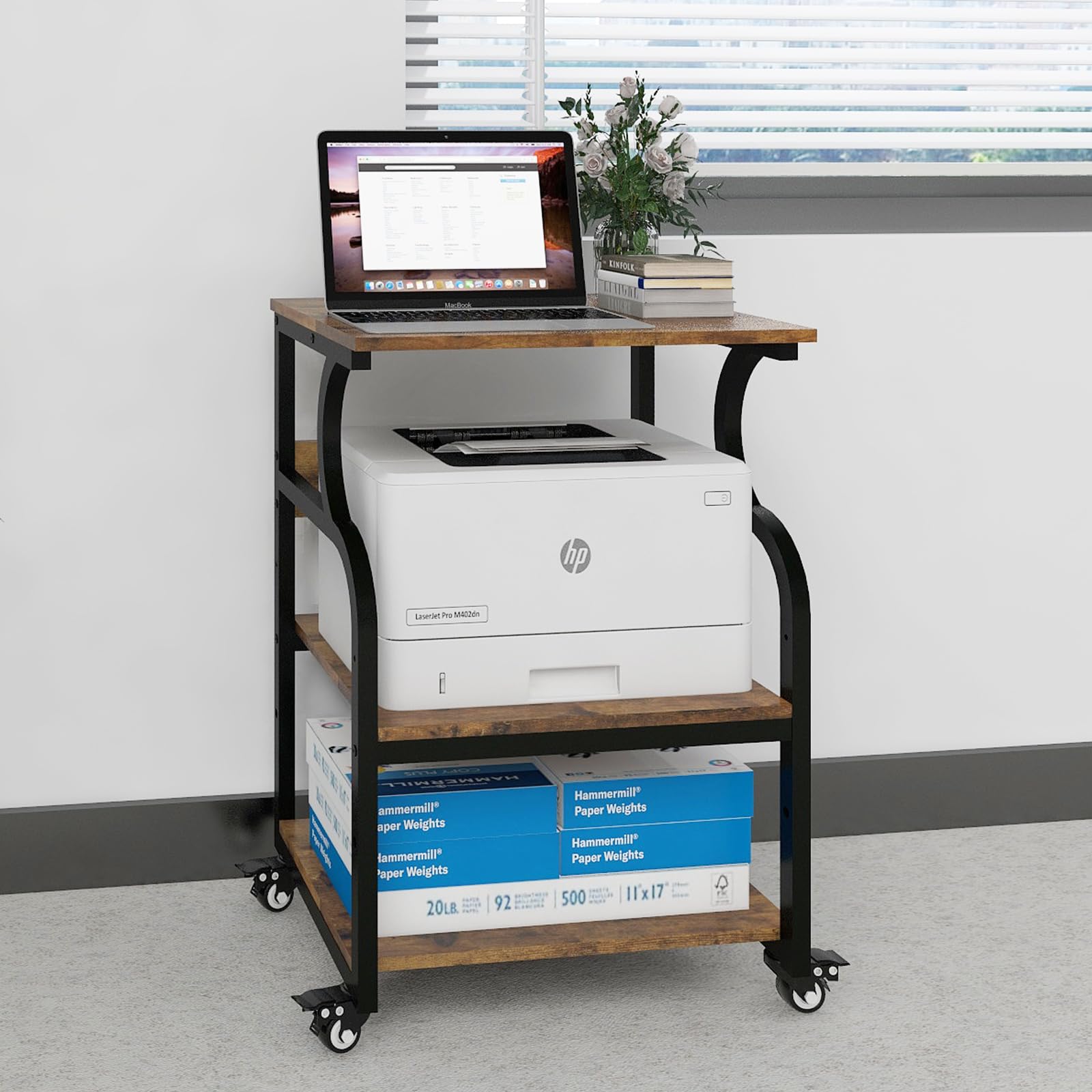 Snapklik.com : Natwind Large Printer Stand,Printer Table