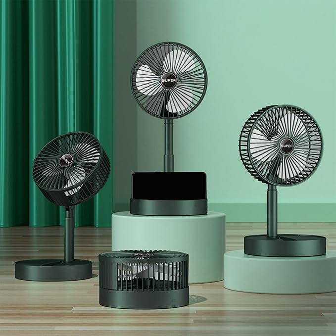 Amazon.com: Standing Fan Oscillating 2024 New Portable Plug in Power ...