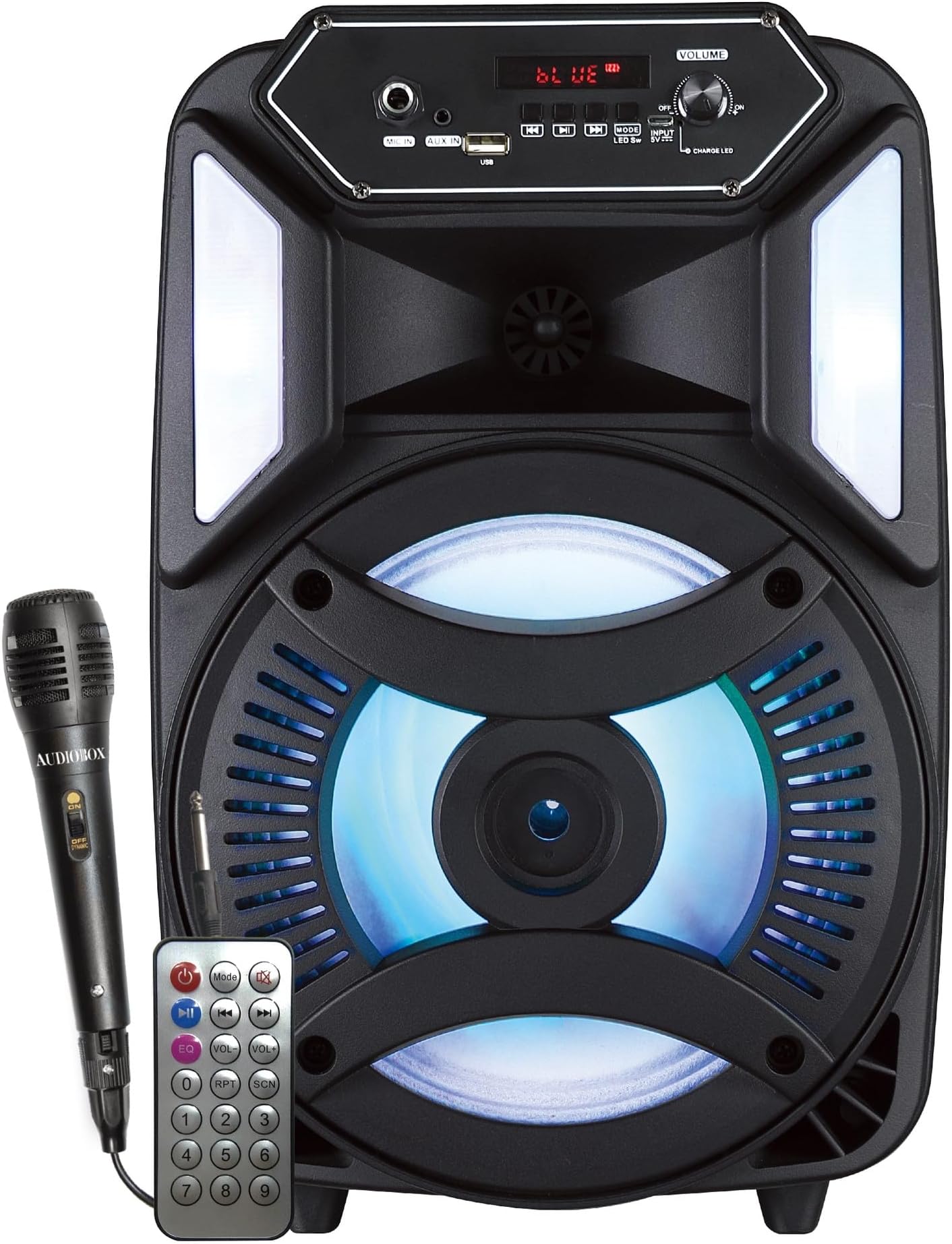 Amazon.com: Pyle Portable Bluetooth PA Speaker System - 300W ...