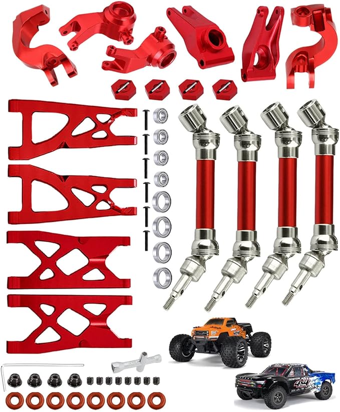 Amazon.com: RCMYou Upgrades Part for 1/10 ARRMA Granite/Senton 4x4 3S ...