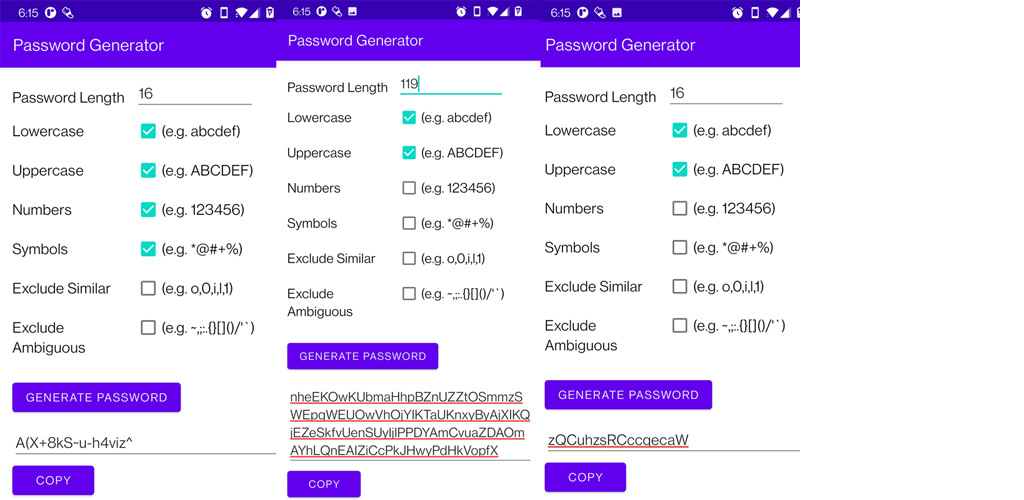 Password Generator:Amazon.com:Appstore for Android