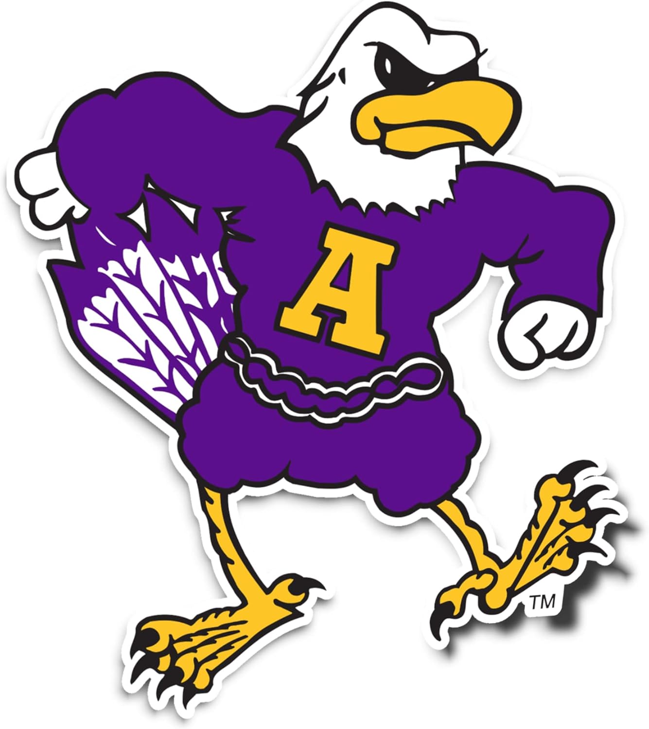 Ashland University Eagles – Calcomanía de vinilo para botella de agua ...