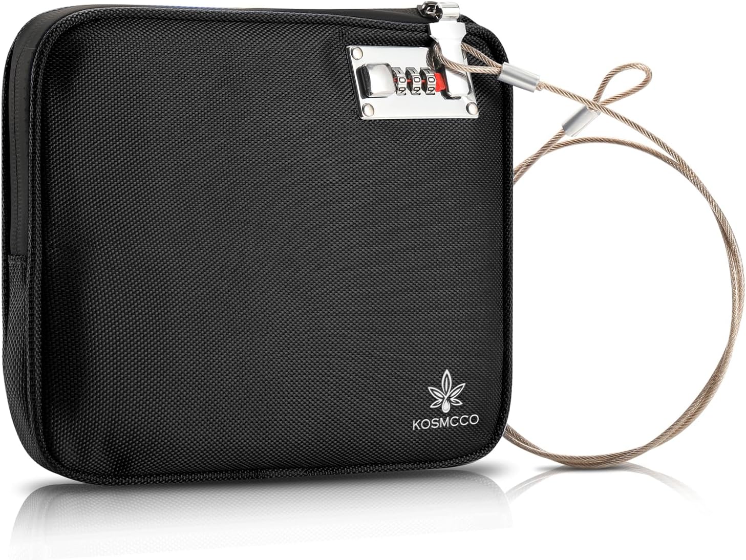 KOSMCCO Anti-Theft Locking Beach Bag, 9x7.5-inch Portable Beach Safe ...