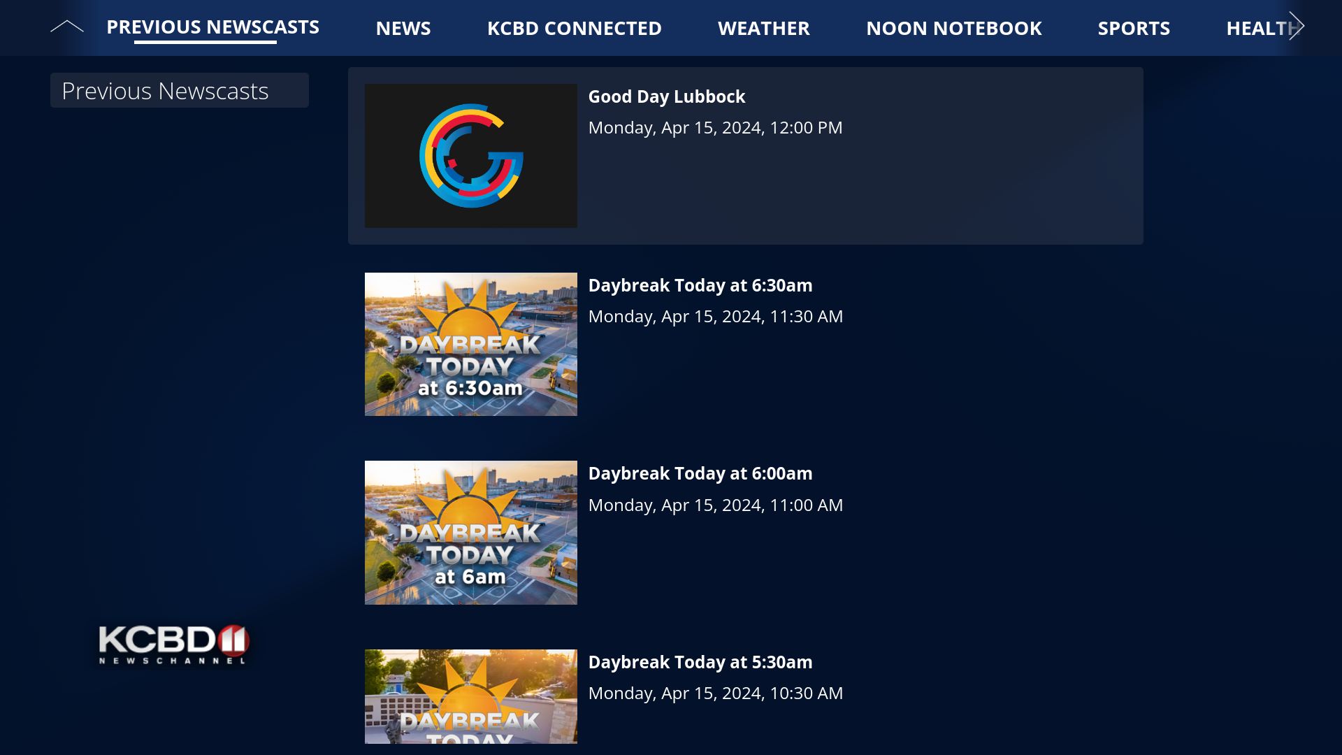 KCBD NewsChannel 11 - App on Amazon Appstore