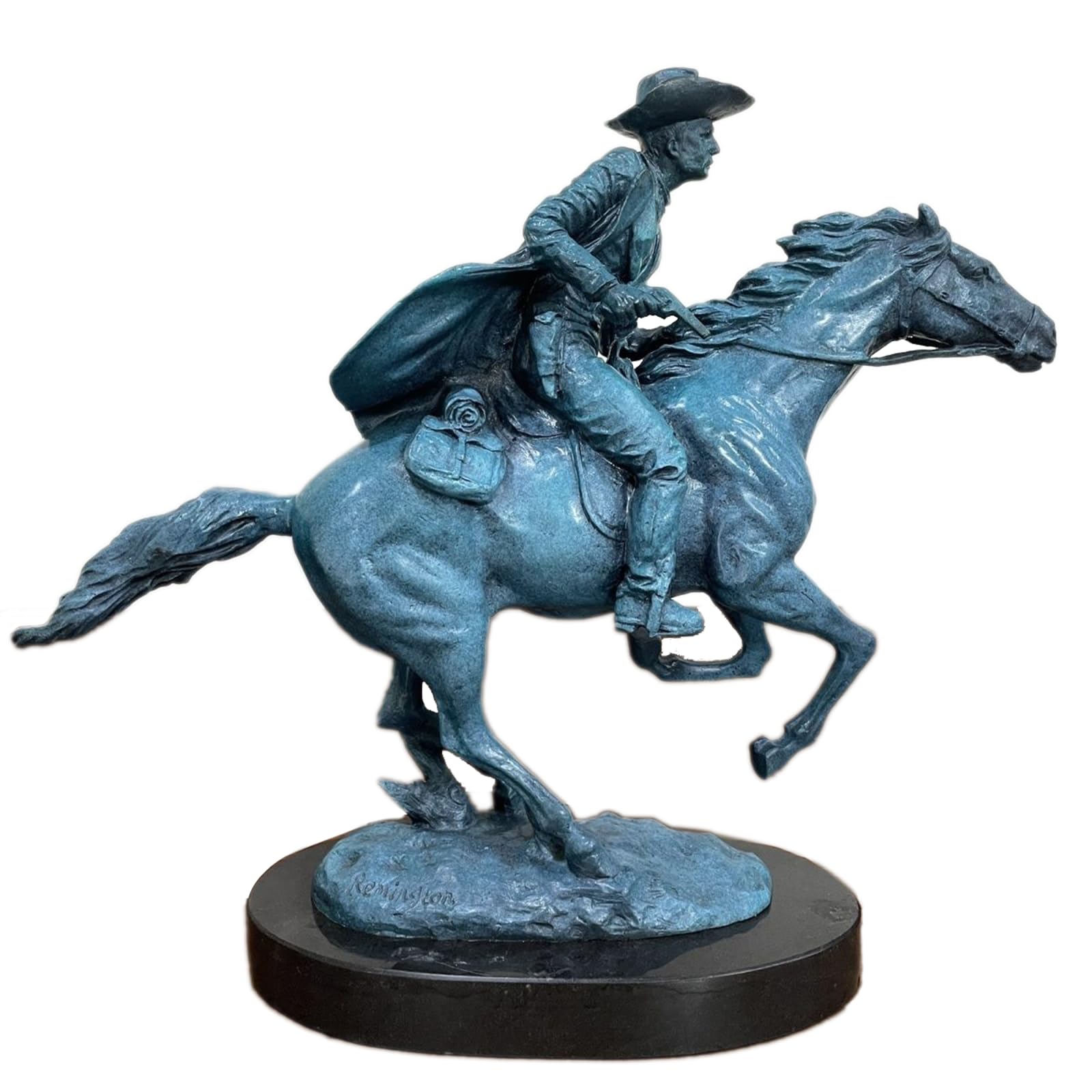 Amazon.com: R REALONG Famous Western Sculpture-Bronze Horse Statue ...