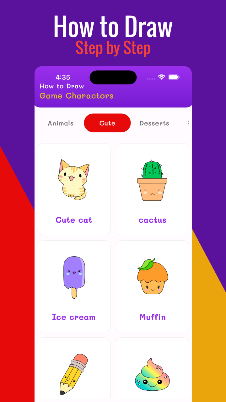 How to Draw - Learning Drawing Step by Step - App on Amazon Appstore