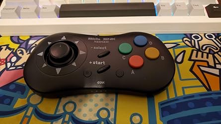Amazon.com: 8Bitdo NEOGEO Wireless Controller for Windows, Android, and ...