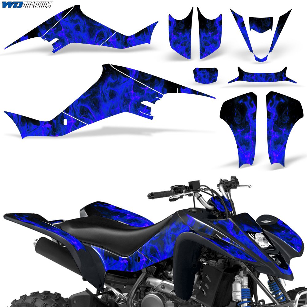 Amazon.com: Wholesale Decals ATV Graphics kit Sticker Decal Compatible ...