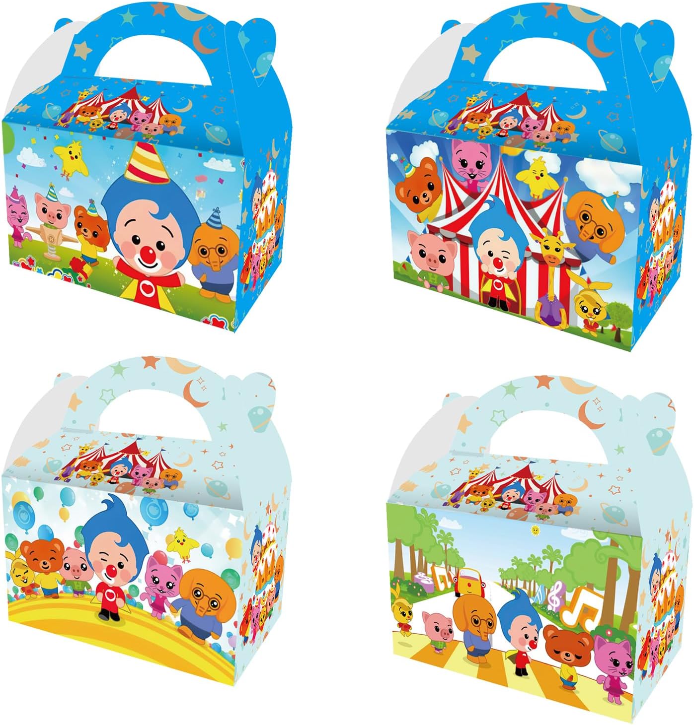 Amazon.com: 16 Pcs Plim Plim Party Favor Boxes, Plim Plim Goodies Boxes ...