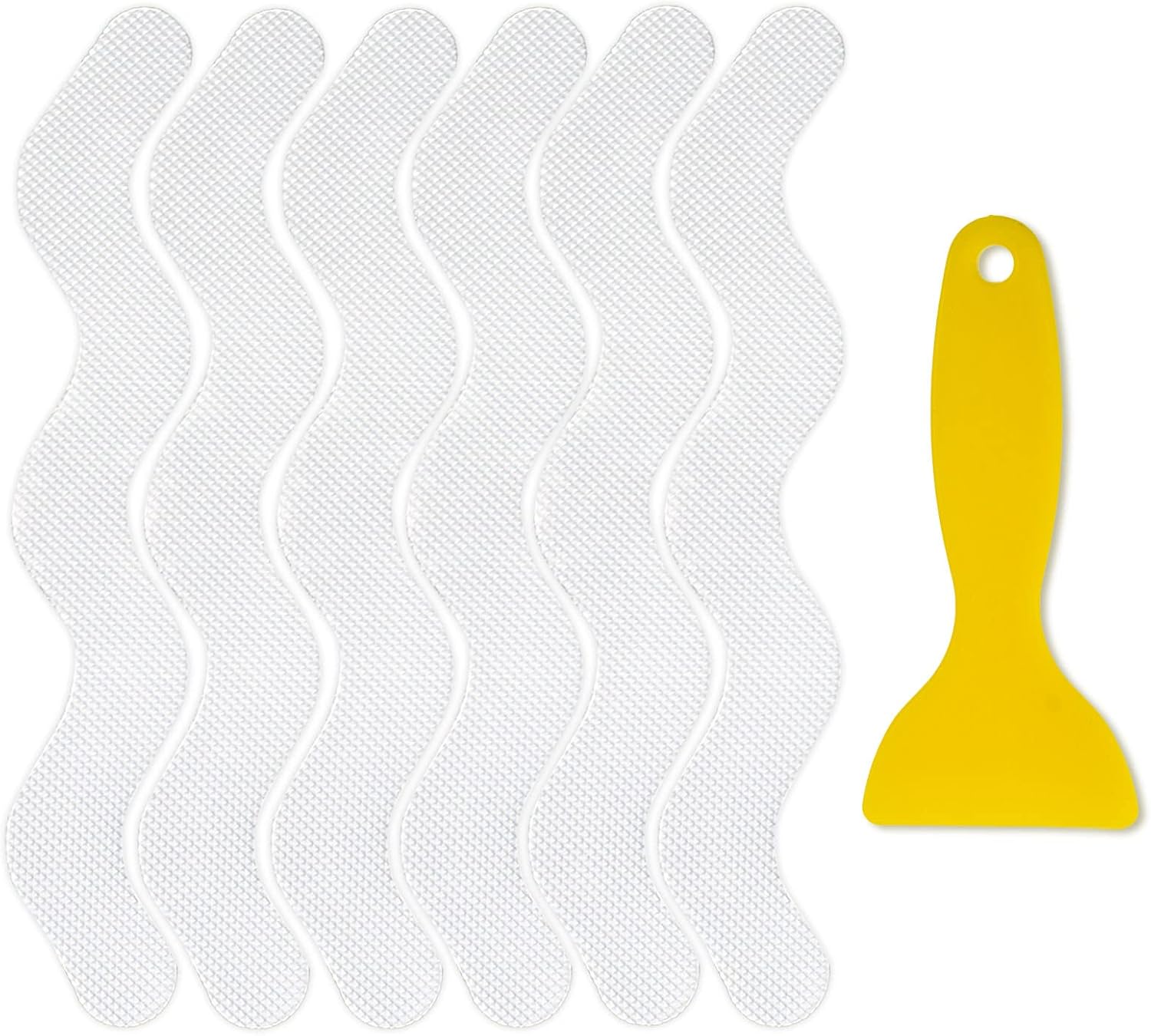 Amazon.com: 36 Pcs Non Slip Shower Stickers and a Scrapers, Anti Slip ...