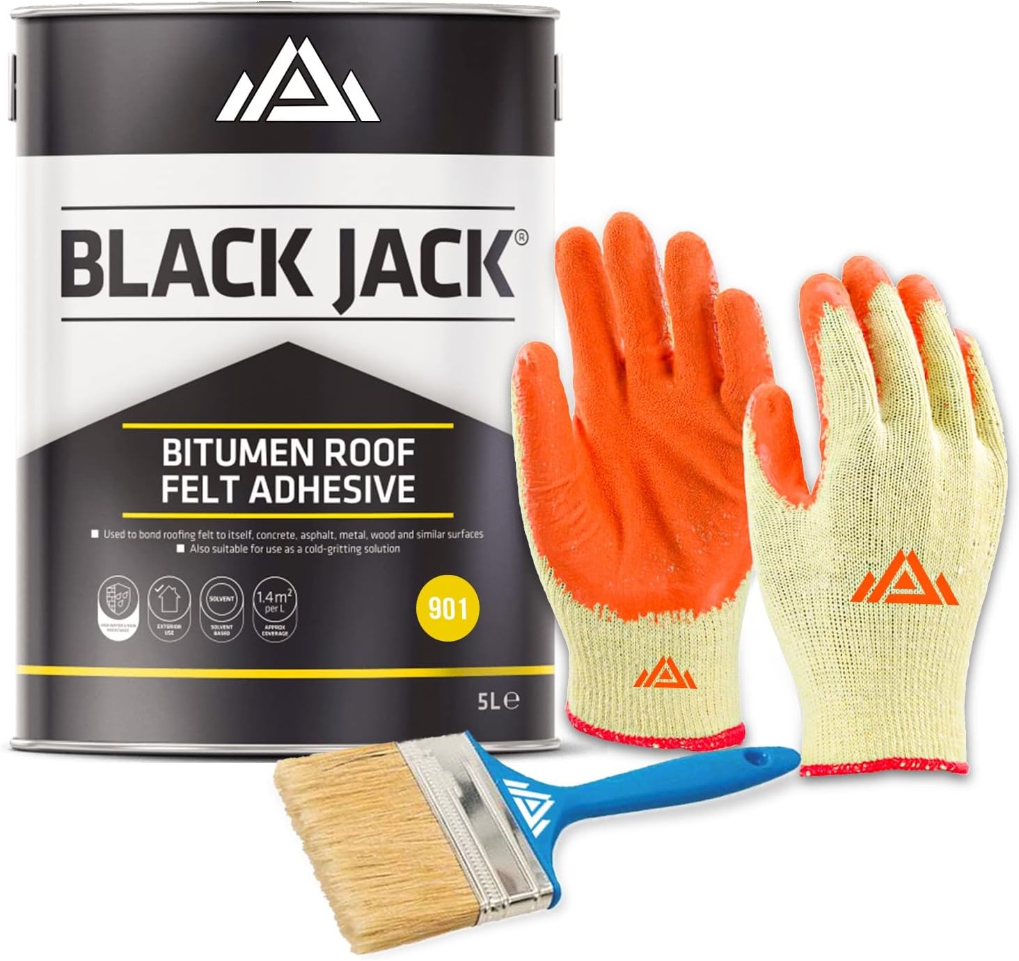 Perfectonish Black Jack 904 Bitumen Roof Felt Adhesive High Bond ...