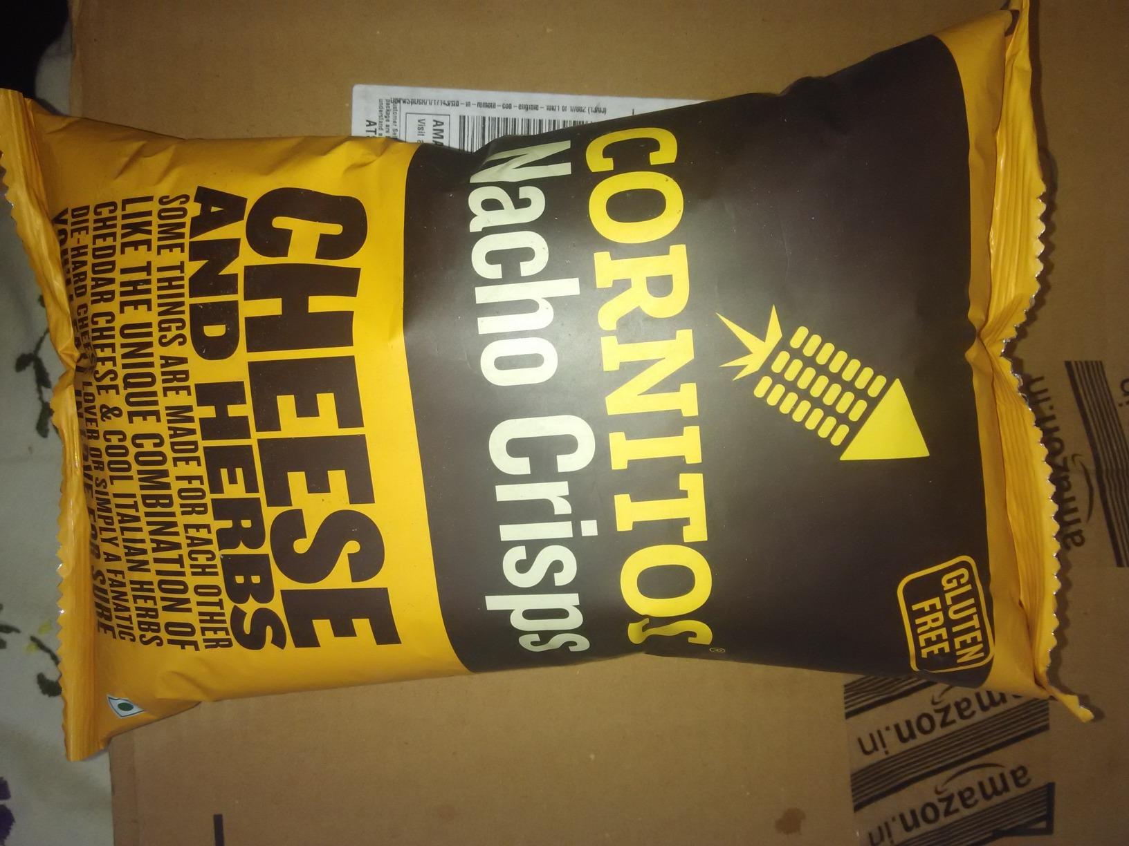 Cornitos Nachos Crisps, Cheese and Herbs, 150 Grams : Amazon.in ...