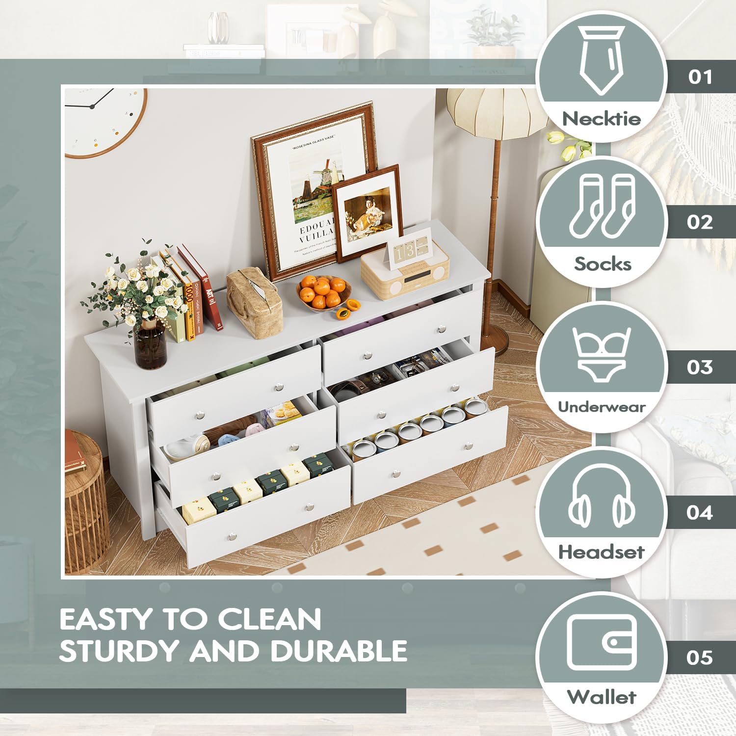 Snapklik.com : Shahoo Dresser For Bedroom