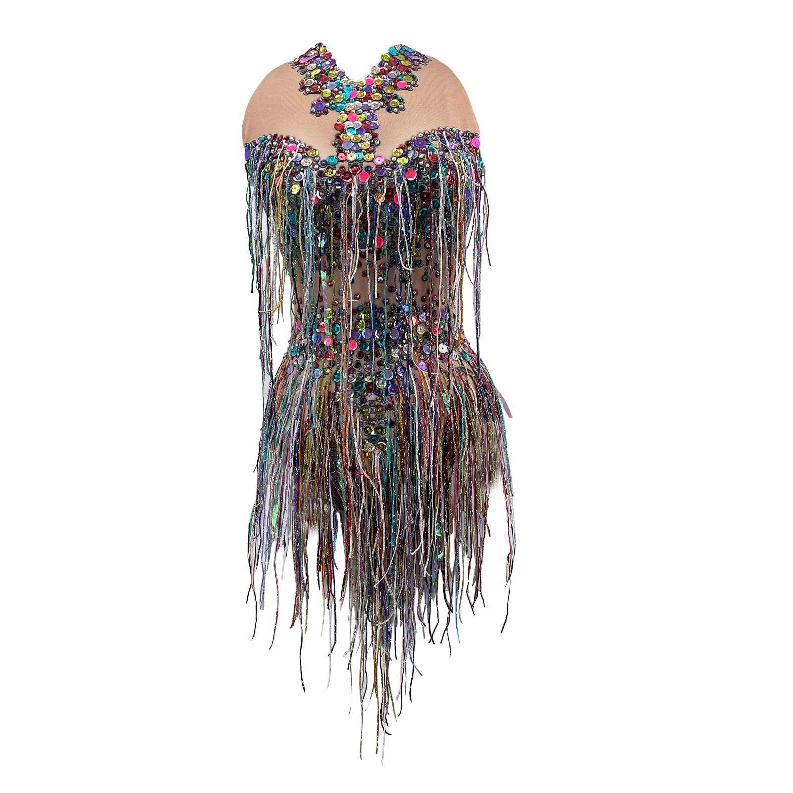 Body brillante con flecos en... - B0BNMD7SJC | Encarguelo.com