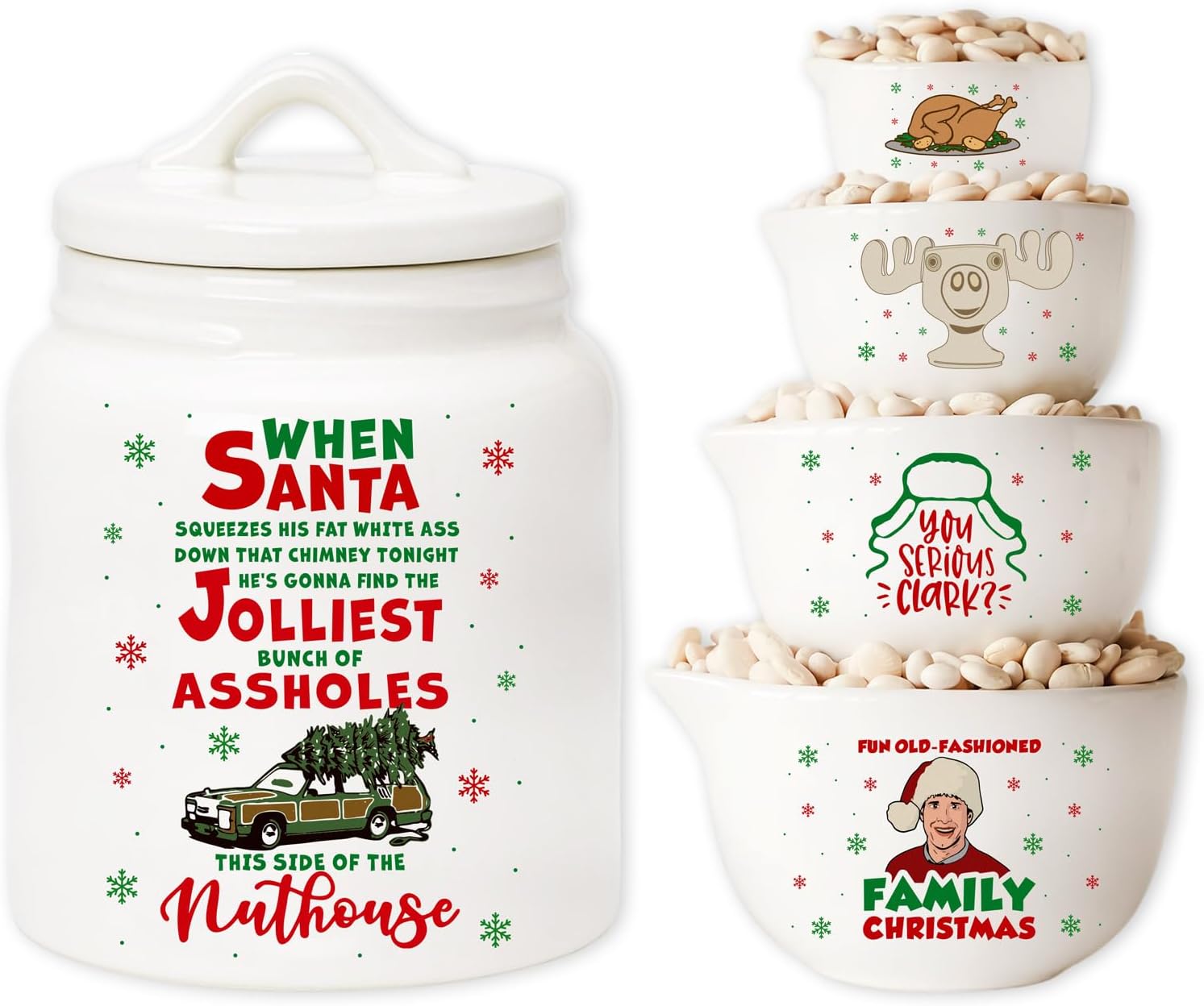 Amazon.com: National Lampoon's Christmas Vacation Sticker 50ct Vinyl ...