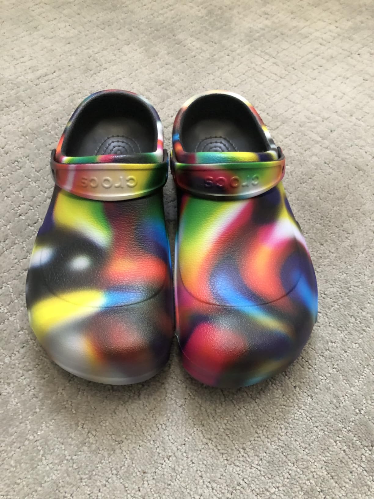 $7/mo - Finance Crocs Unisex-Adult Bistro Graphic Clogs, Slip Resistant ...