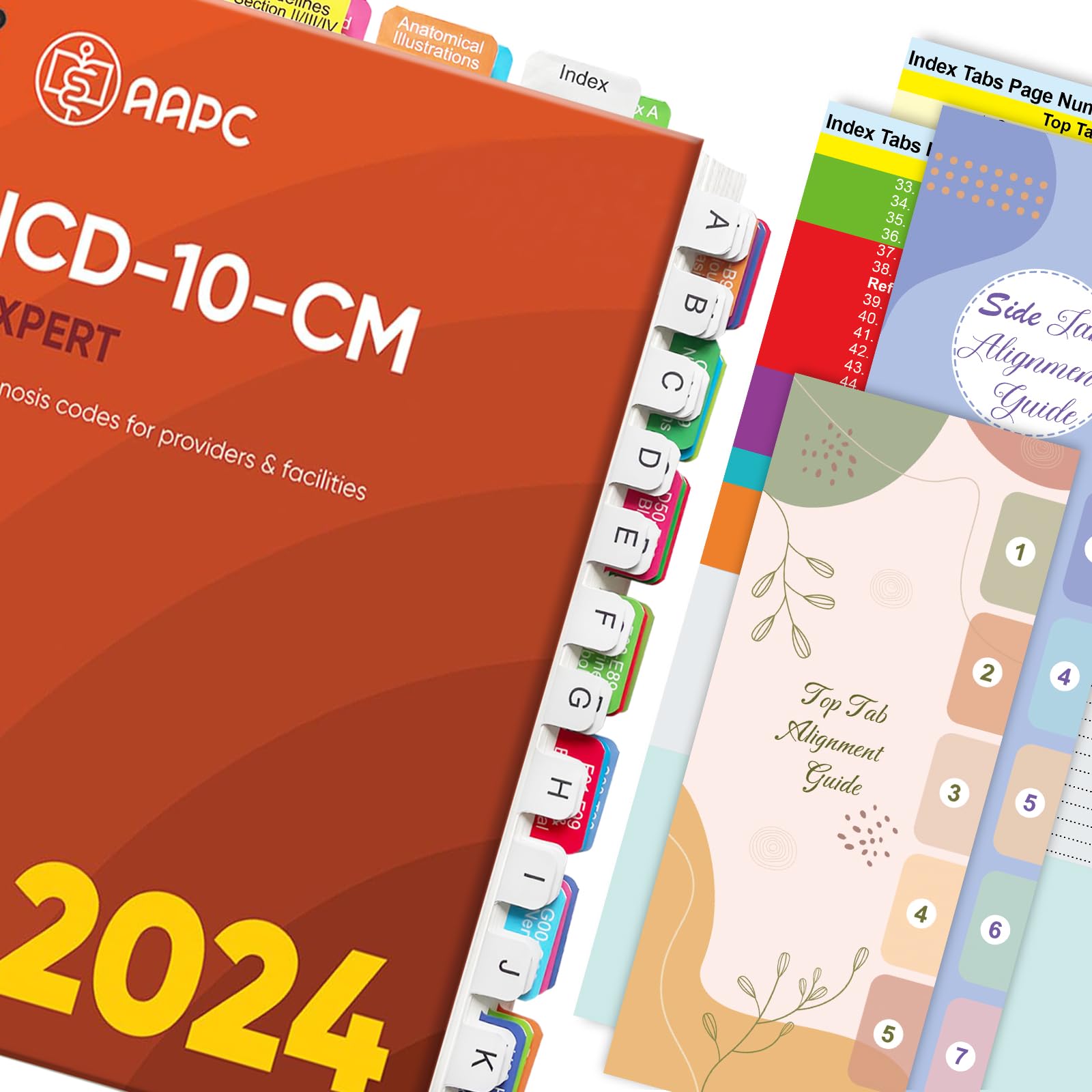 Index Tabs For Aapc Version Icd 10 Cm 2024 Complete | Desertcart Bangladesh