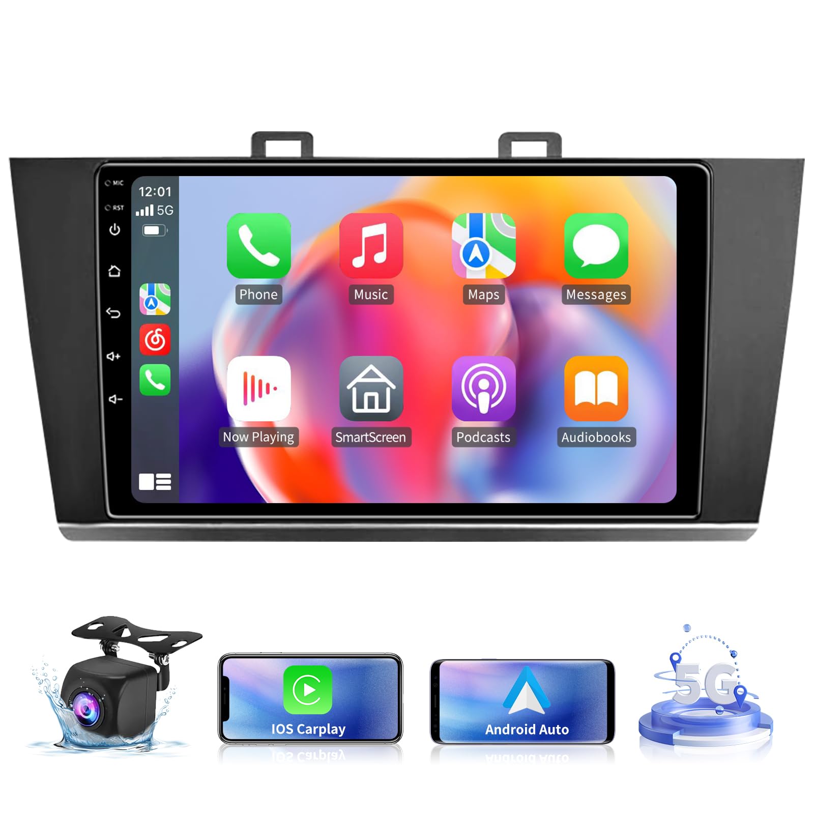 Amazon.com: 5GWiFi Upgrade Car Stereo Radio for Subaru Outback Legacy ...