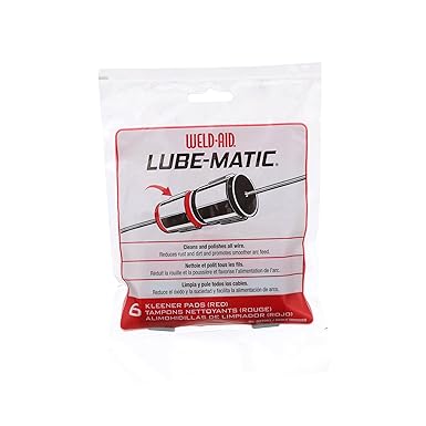 Weld-Aid-7061 Lube-Matic Wire Kleener Pad, Red (Pack of 6) : Amazon.ca ...