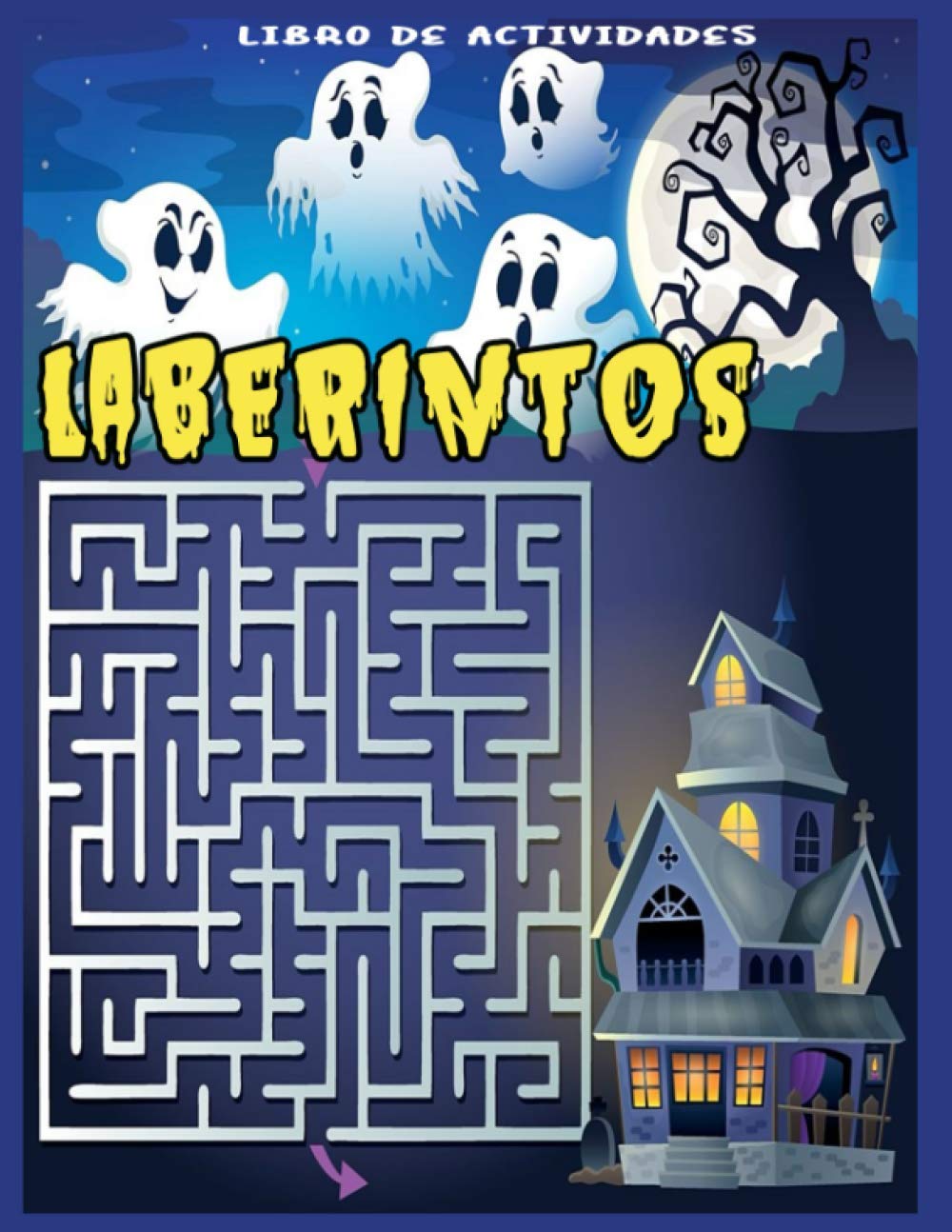 Buy Laberintos: Libro Gran formato de juegos educativos laberintos ...