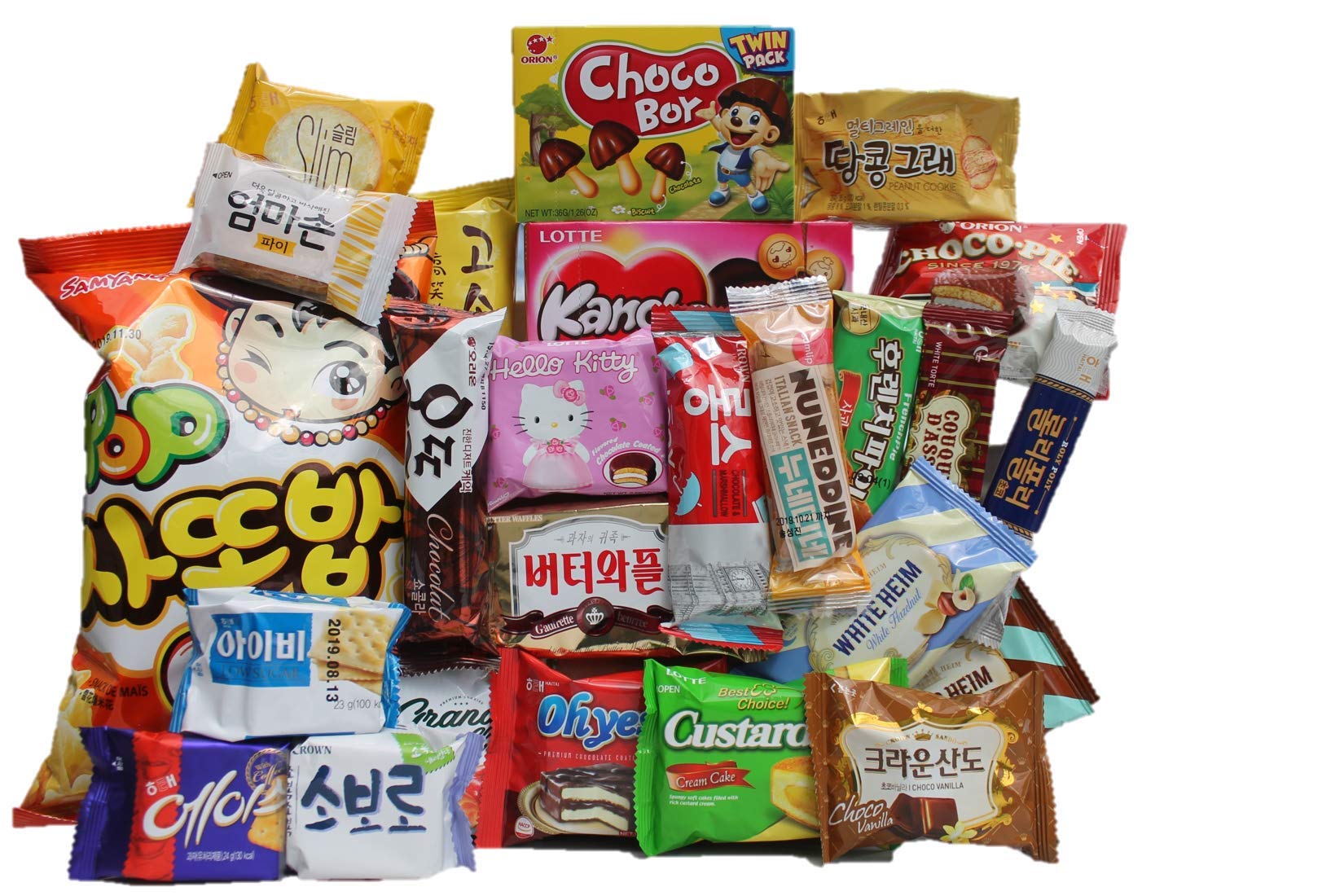 Buy KOREAN PREMIUM SNACK BOX_Assorted Package Popular Deluxe Korean ...