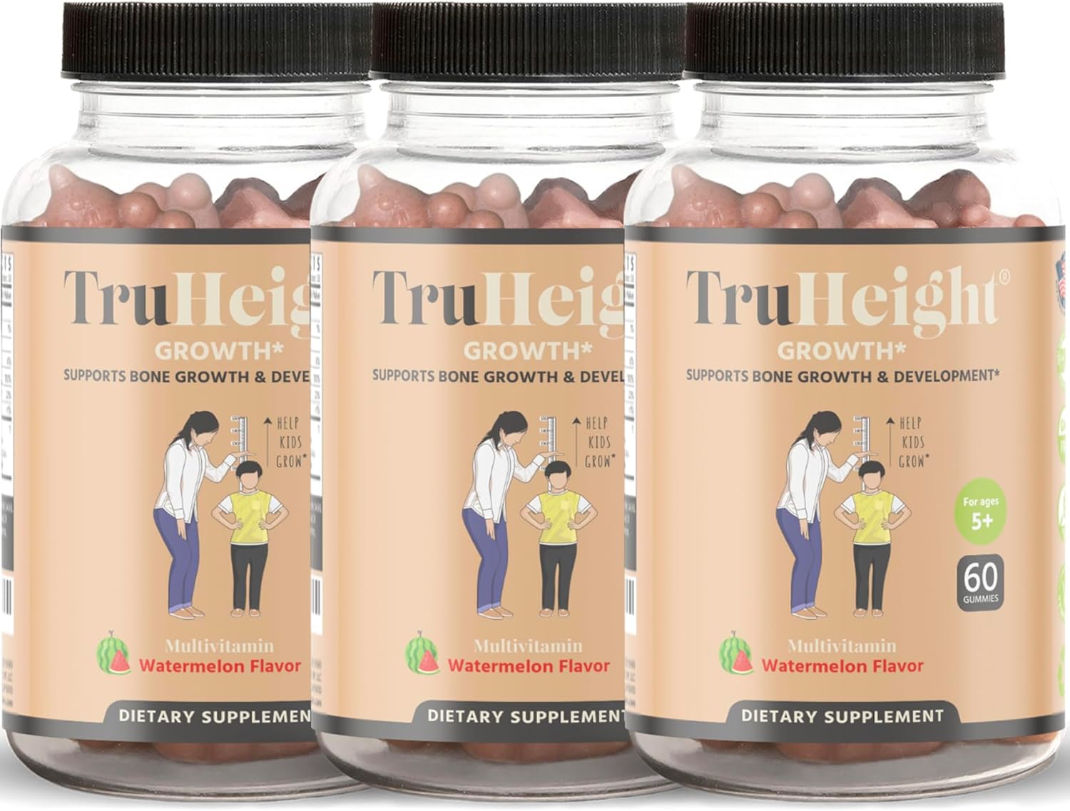 TruHeight Gummies - Natural Height Growth Supplement for Kids & Teens ...