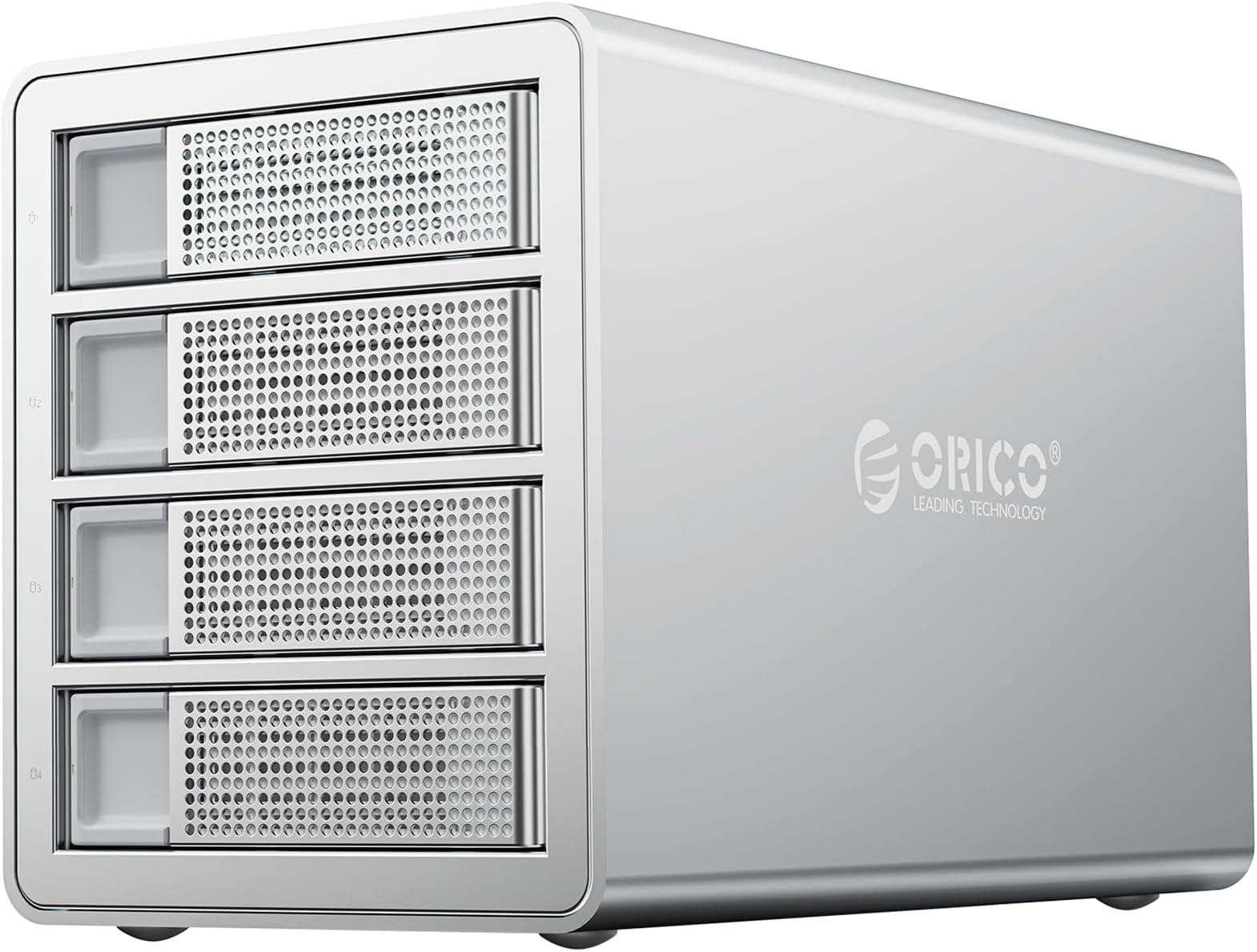 Amazon.com: ORICO 4 Bay RAID External Hard Drive Enclosure USB 3.0 to ...