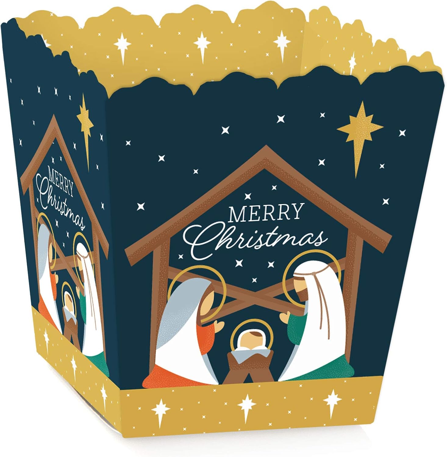 Amazon.com: Big Dot of Happiness Holy Nativity - Party Mini Favor Boxes ...
