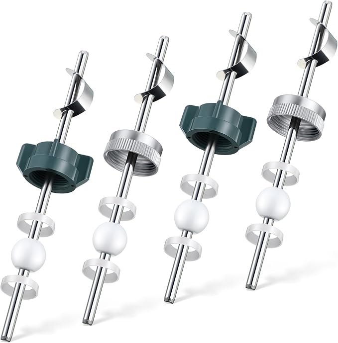 Amazon.com: Enhon 4 Pack Bathroom Sink Stopper Replacement, Lavatory ...