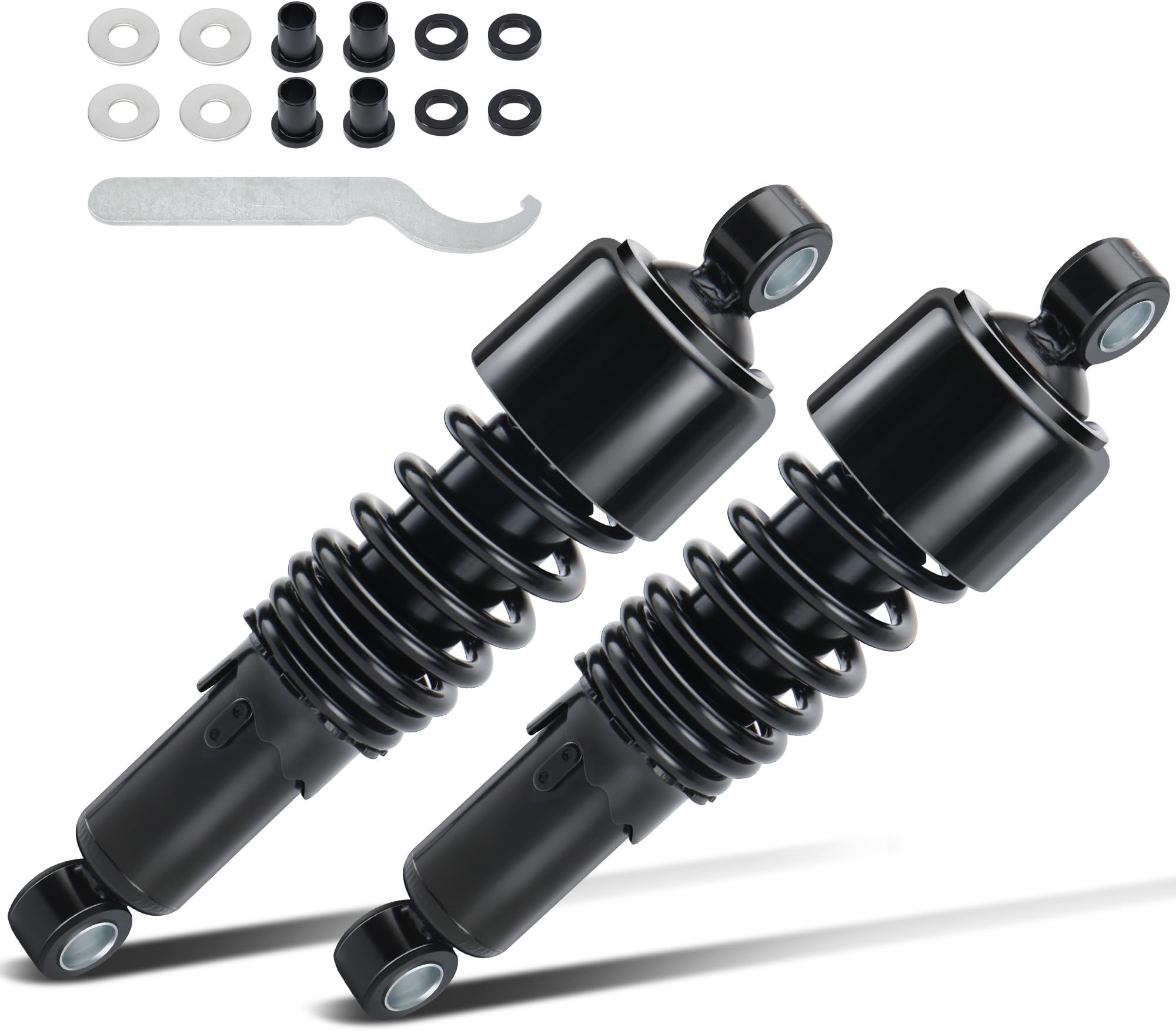 Amazon.com: TCMT Heavy Duty Rear Shocks Progressive Suspension For ...