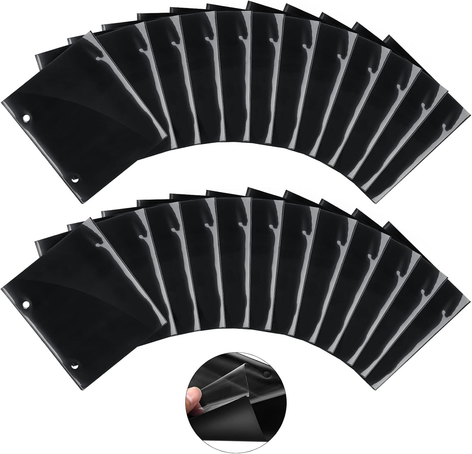Amazon.com: Outus 24 Pieces Flip Folder Pages Music Folder Marching ...