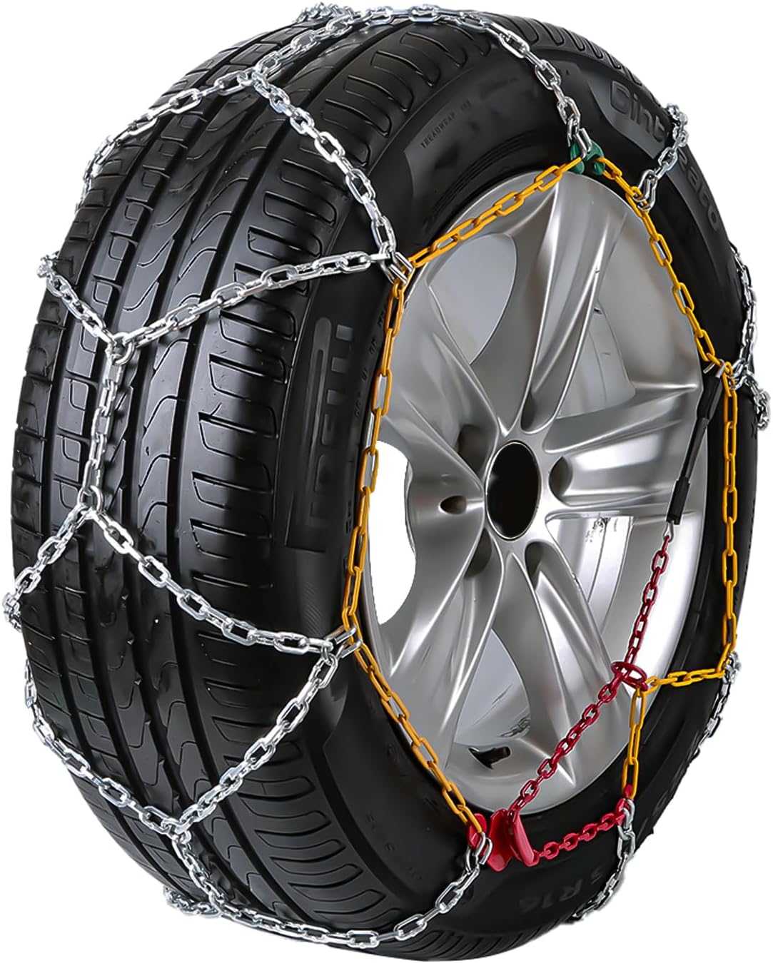 Amazon.com: HMENG Snow Chains, Upgraded Tire Chains, Snow Tire Chains ...