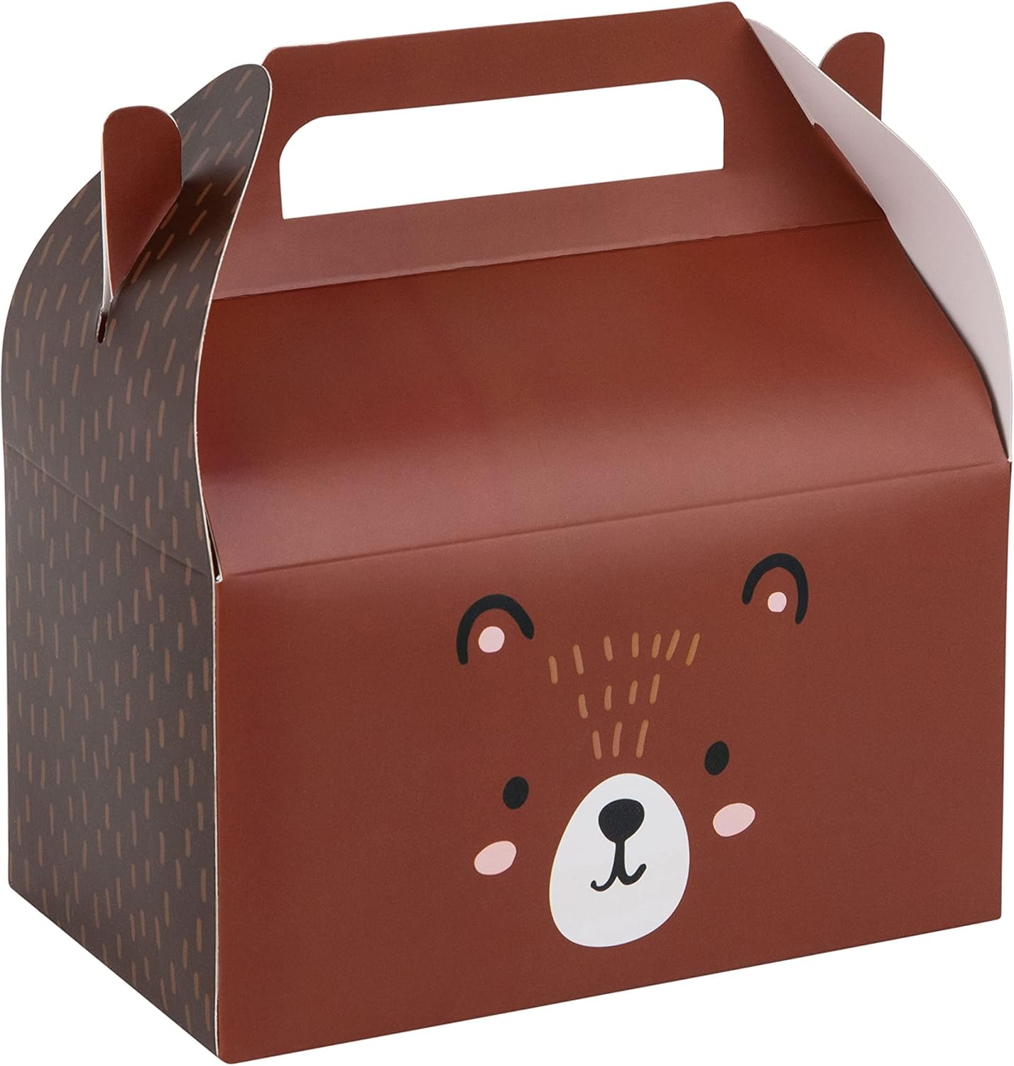 Amazon.com: Teddy Bear Party Favor Box – 10 Pack,Easy Assemble Brown ...