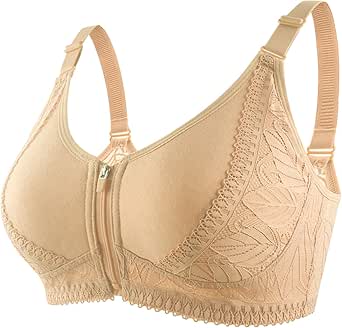 asntrgd Bras for Older Women Back Fat and Side Bra Fat Push Up Wirefree ...