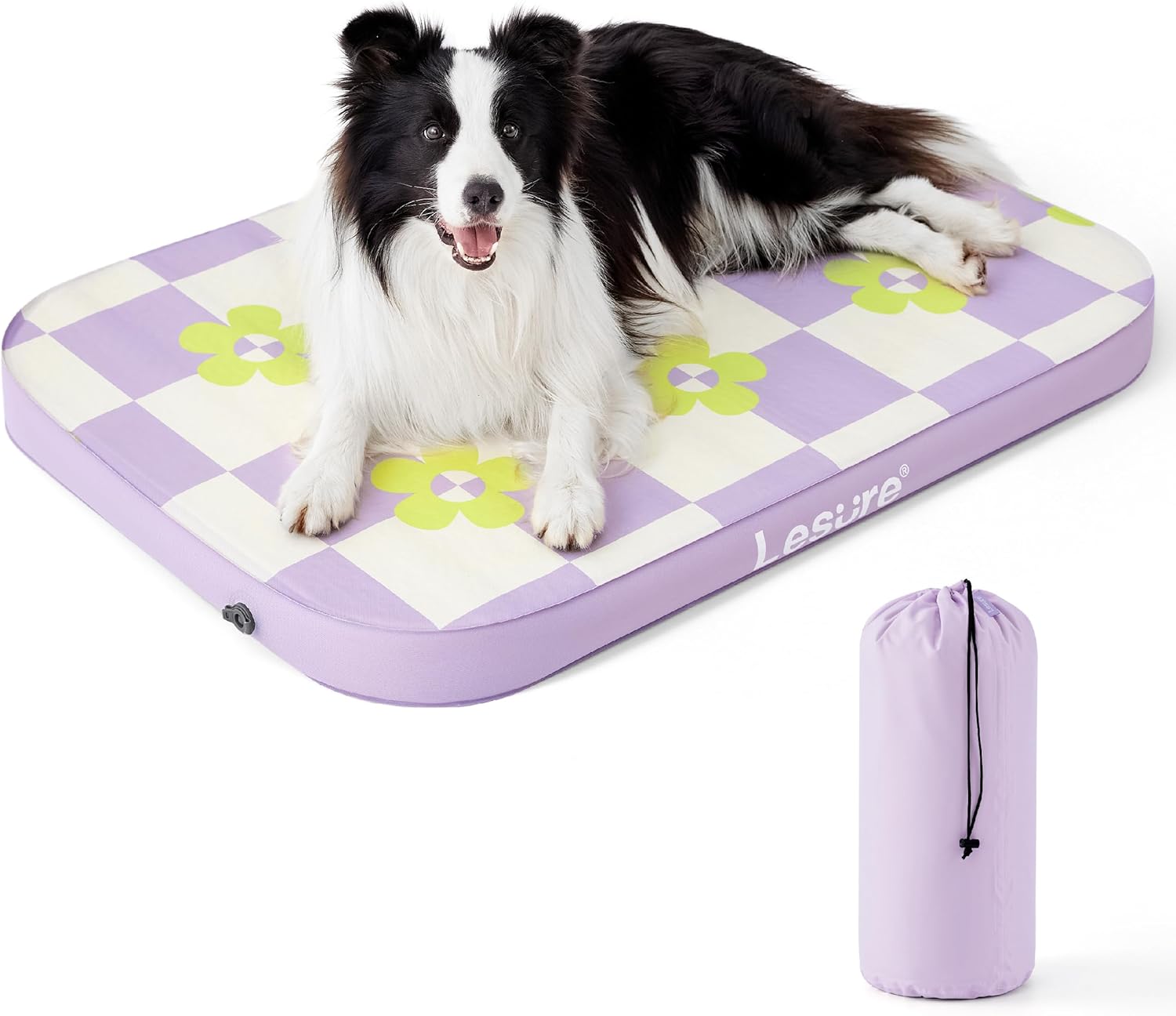 Amazon.com : Lesure Inflatable Waterproof Dog Bed, Portable Outdoor ...