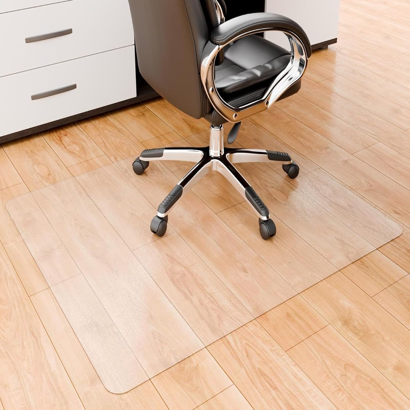 Amazon.com : Clear Chair Mat 0.04in 0.06in 0.08in Office Chair Mat for ...
