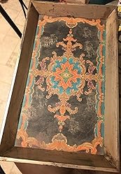 Amazon.com: Large Decorative Serving Trays (Cream) : Home & Kitchen