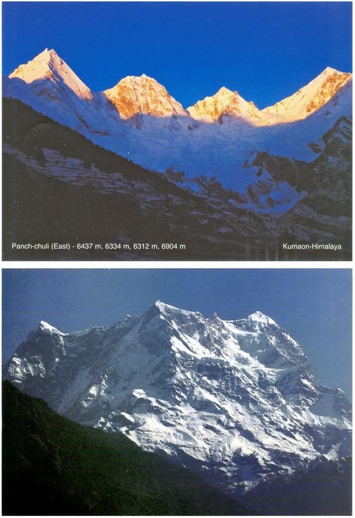 Amazon.com: DollsofIndia Panch-Chuli and Chaukhamba Peaks of Himalayas ...