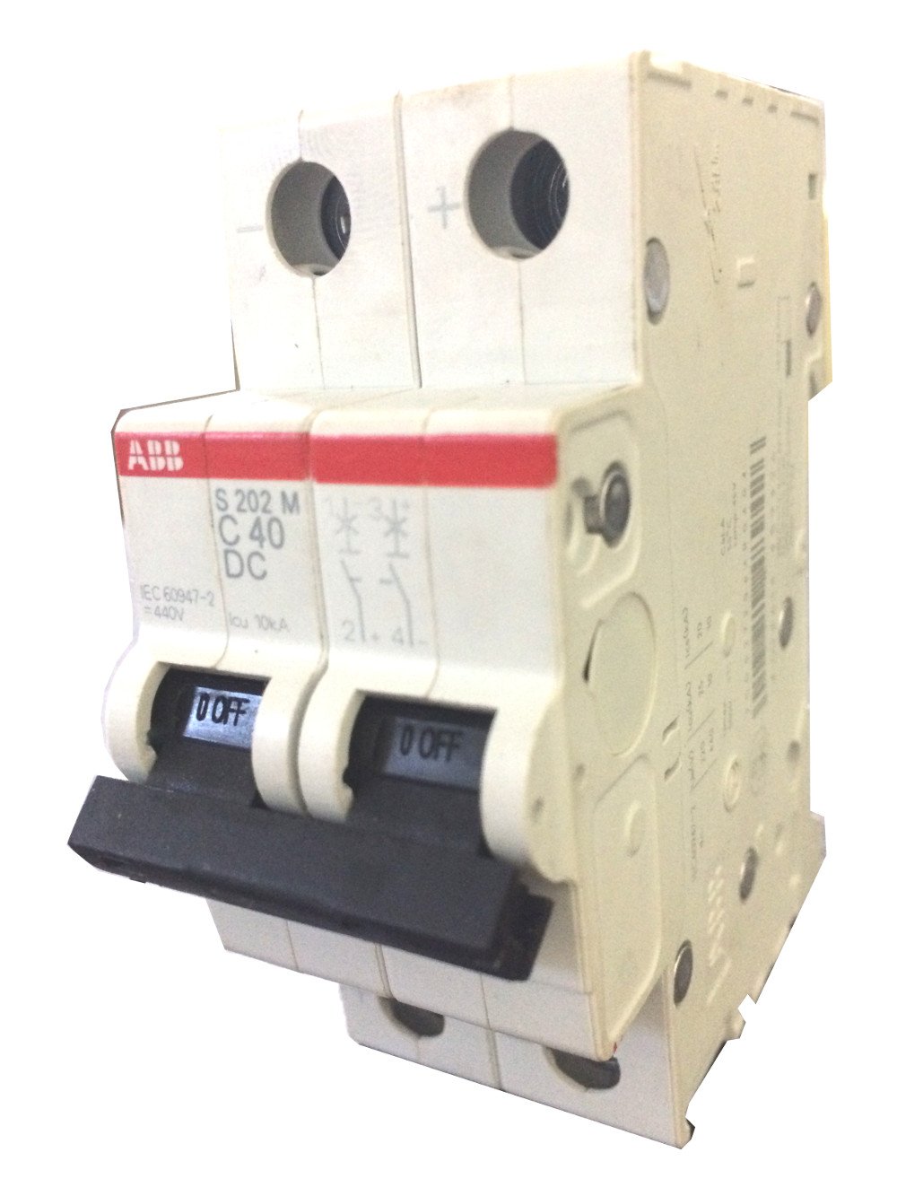 Solar ABB 2 pole 40A DC MCB : Amazon.in: Industrial & Scientific