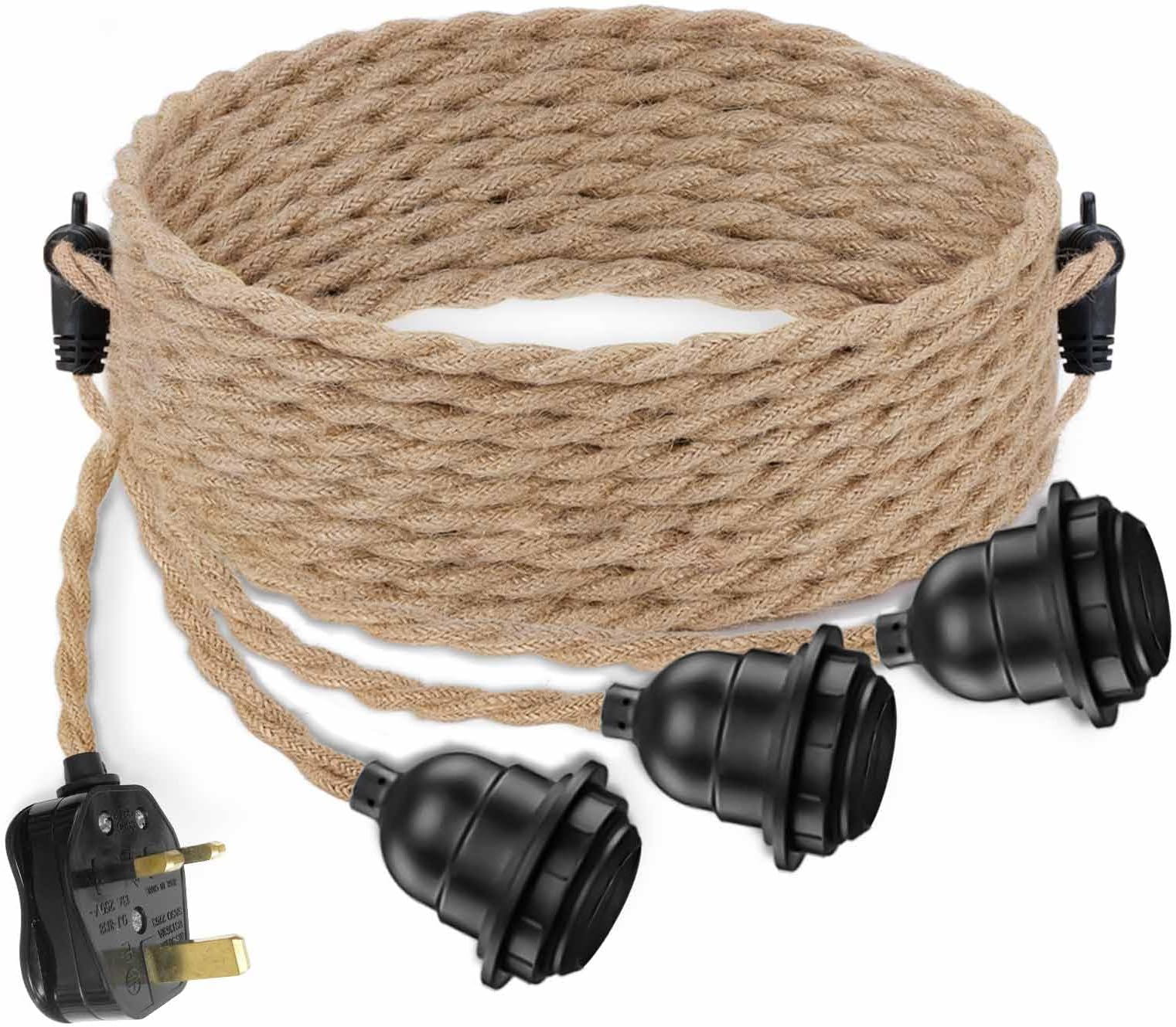 Industrial Triple Ceiling Pendant Light,Vintage Weatherproof Hanging ...