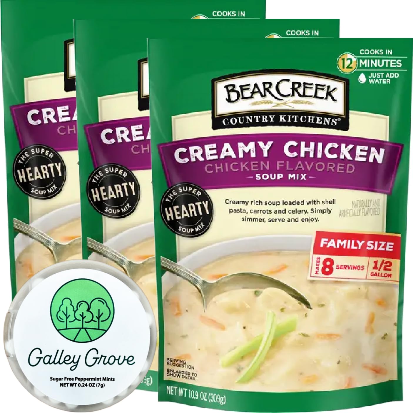 Amazon.com: Creamy Chicken Soup Mix Starter Kit From Bear Crk, Just Add ...