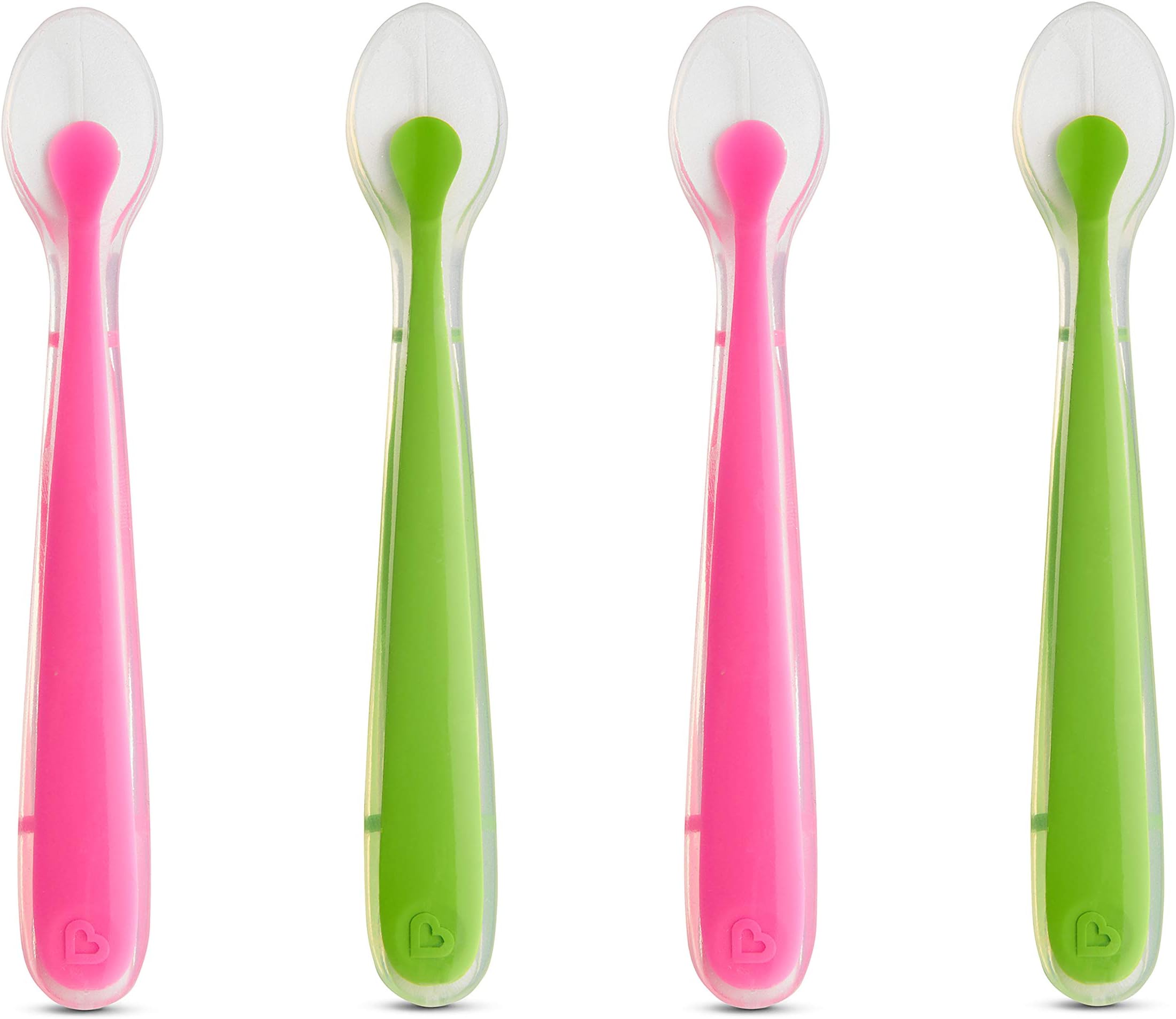 Amazon.com: Munchkin® White Hot® Safety Baby Spoons, BPA Free, 4 Pack ...