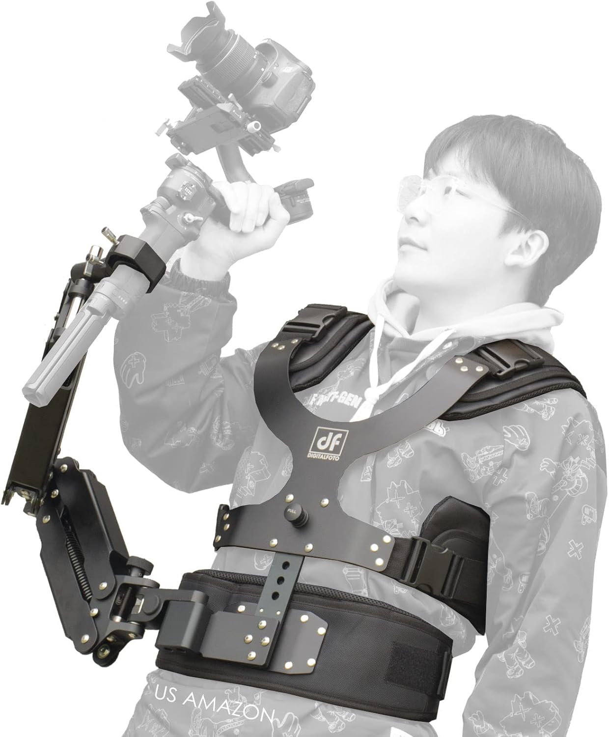 Amazon.com : Thanos C3 II Gimbal Support System Video Steadicam with ...