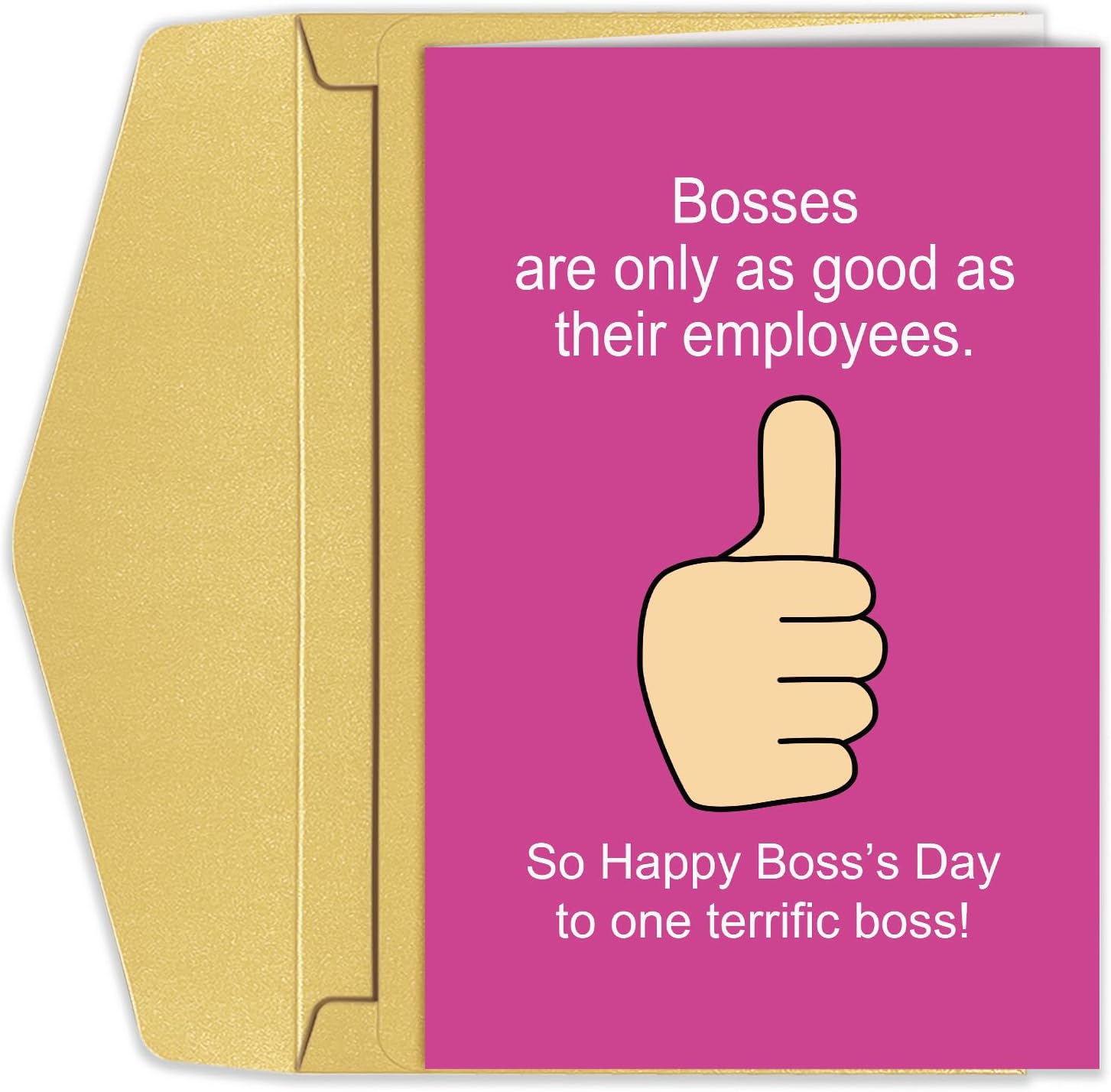 Amazon.com : Goroar Funny Boss Card for Boss's Appreciation Day, Boss ...