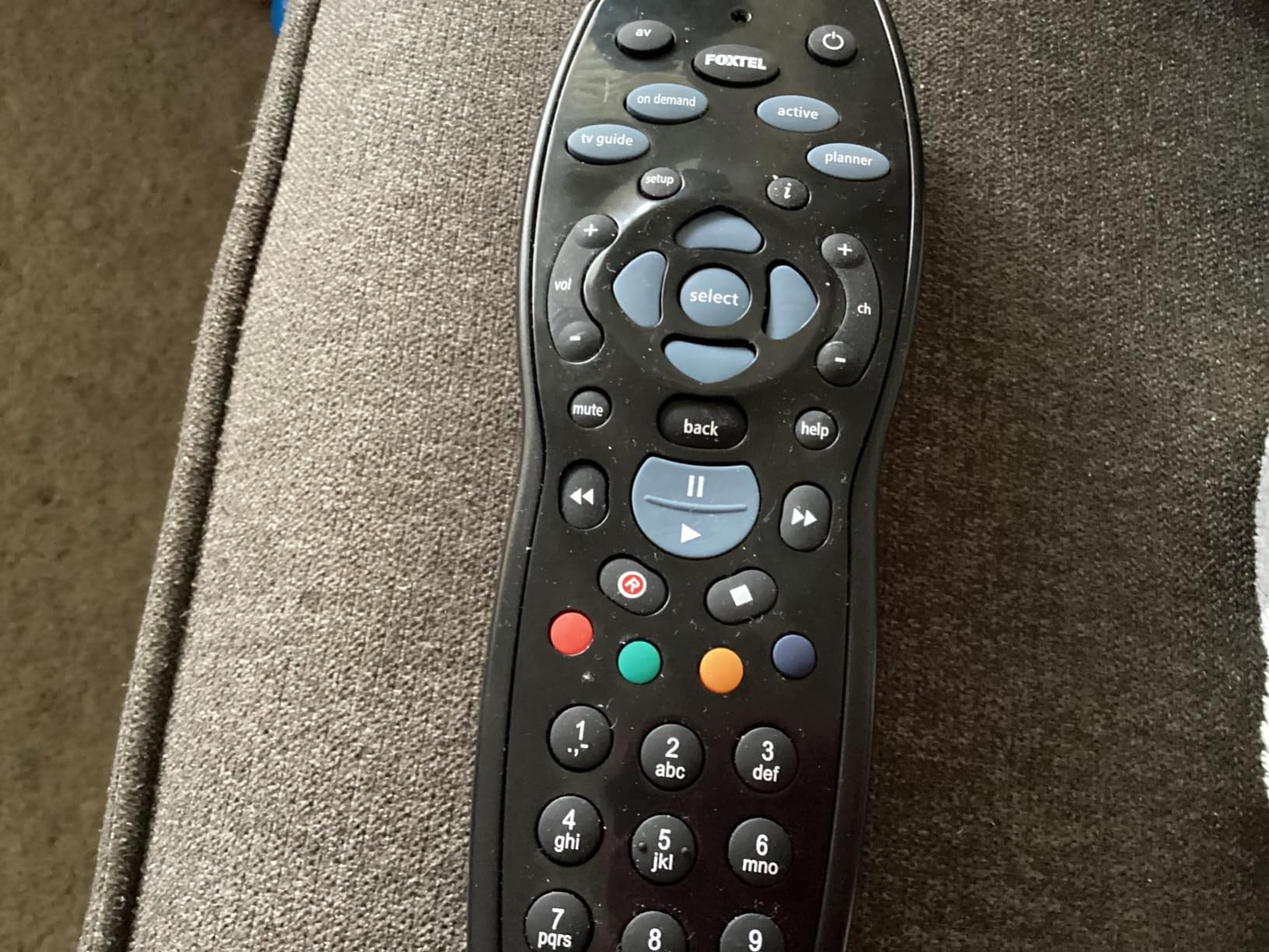 Remote Control Replacement for Foxtel Mystar HD PayTV Black IQ IQ2 IQ3 ...