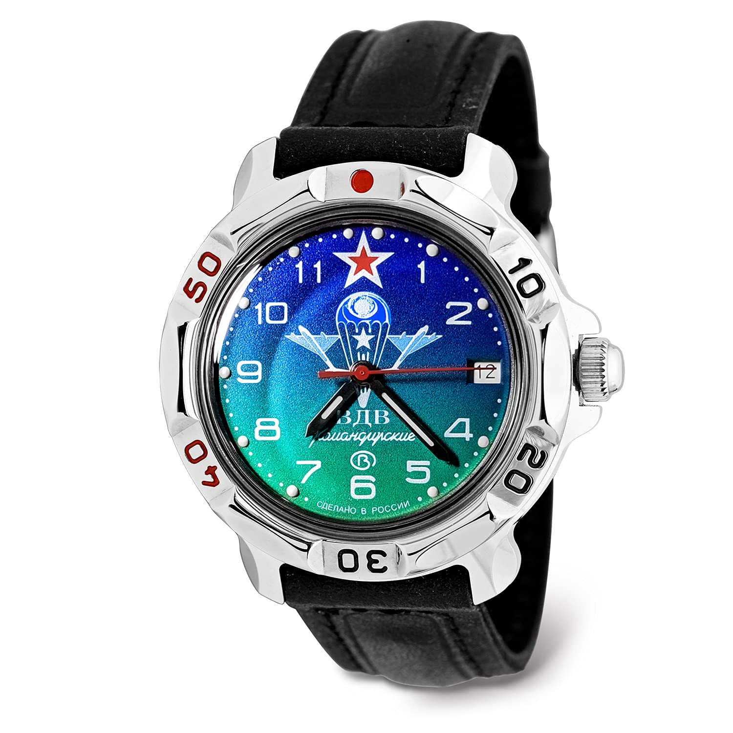 Buy | Komandirskie VDV Russian Airborne Troops Russian Mechanical Watch ...