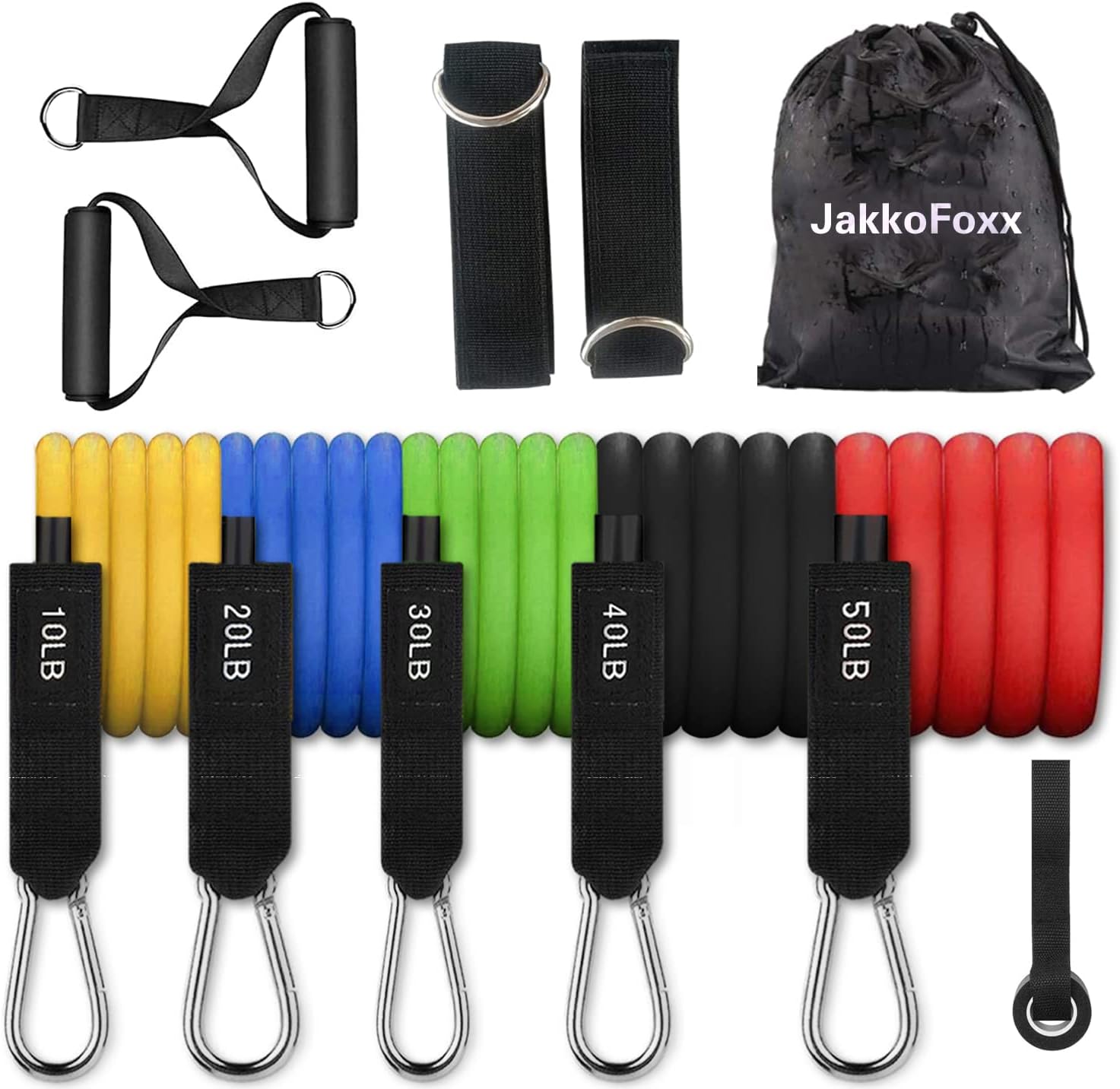 Amazon.com: Resistance Bands, Resistance Band Sets, Exercise Bands with ...