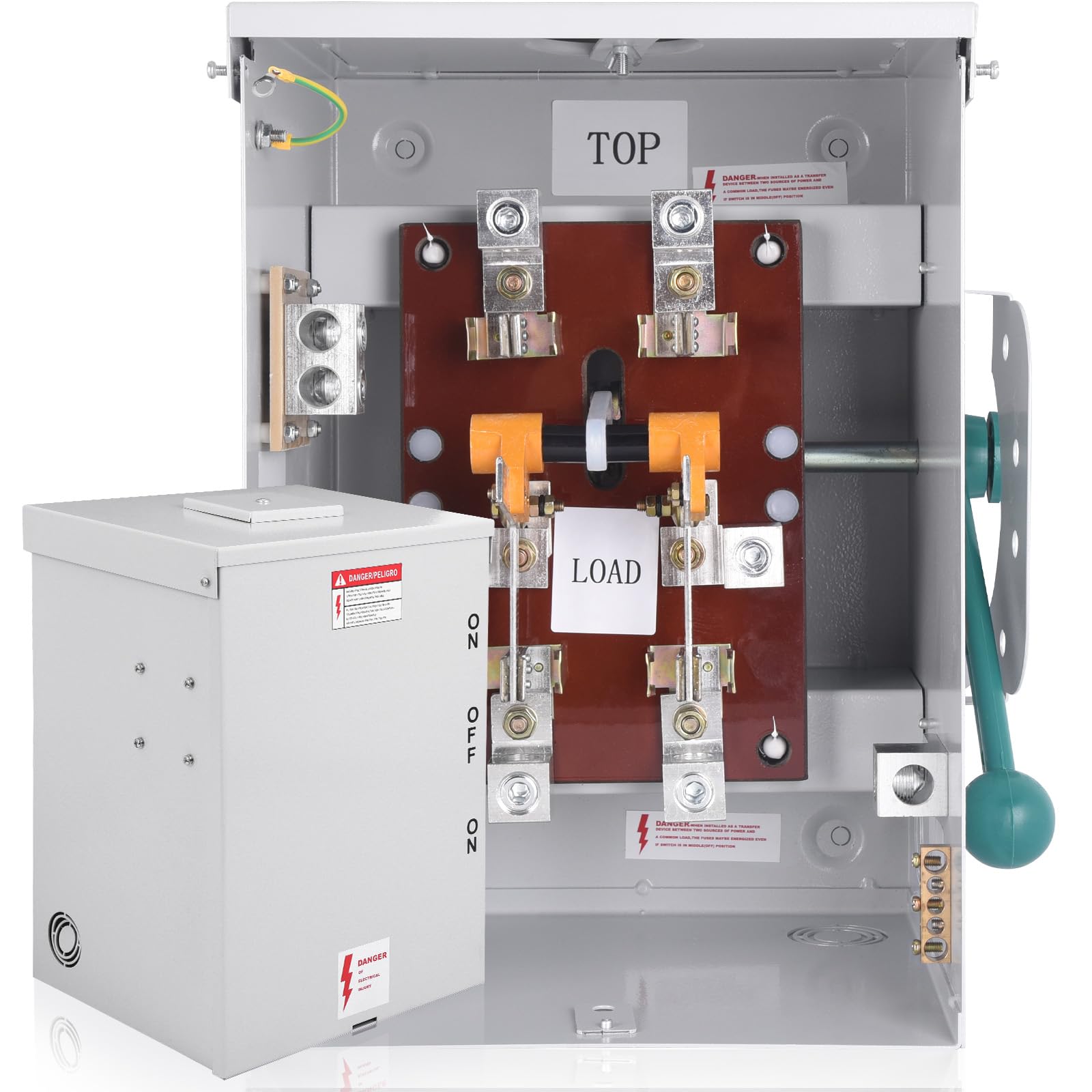 Amazon.com: TOPAZ 200A Manual Transfer Switch, 48000W Generator ...